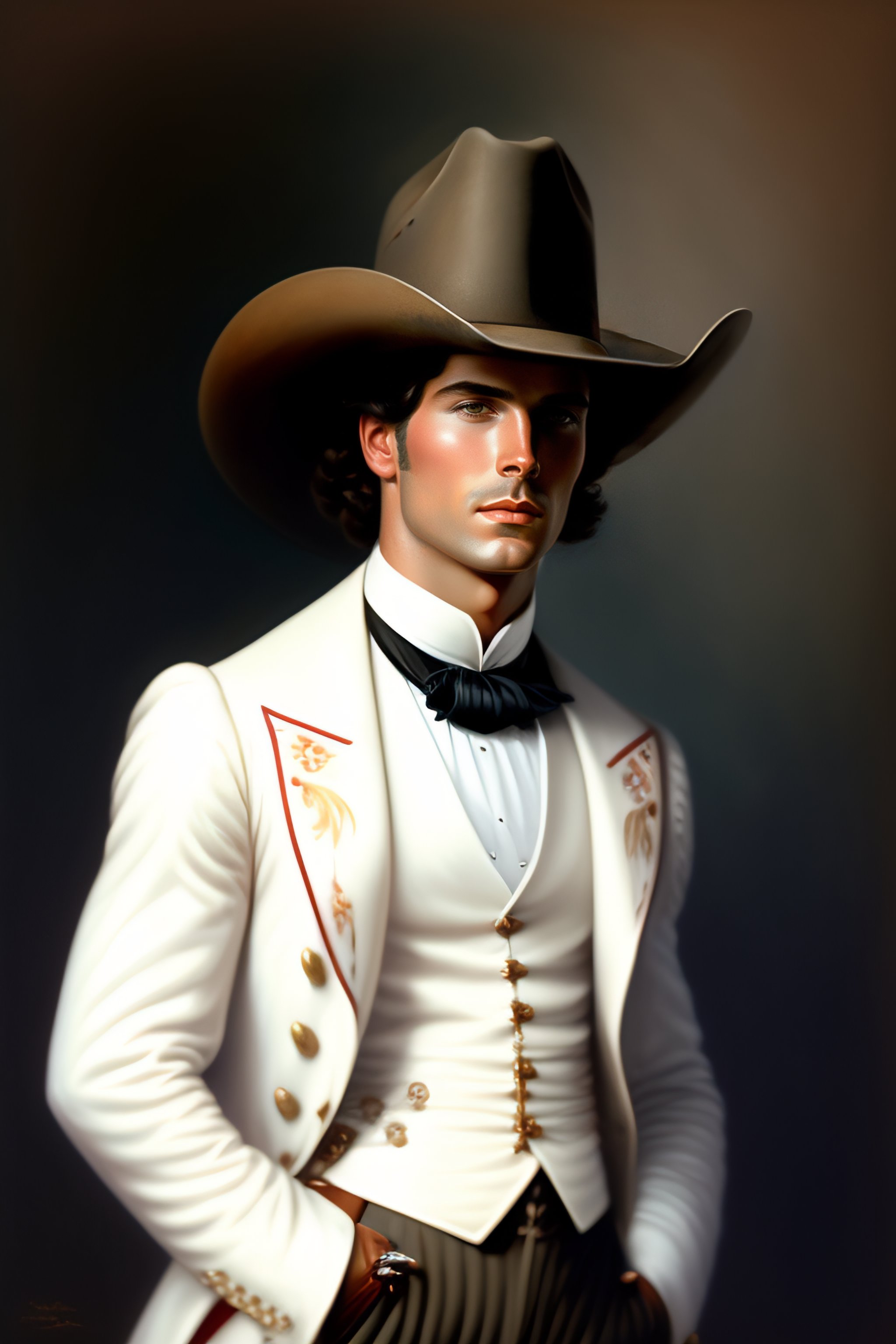 Effeminate Man In Suit