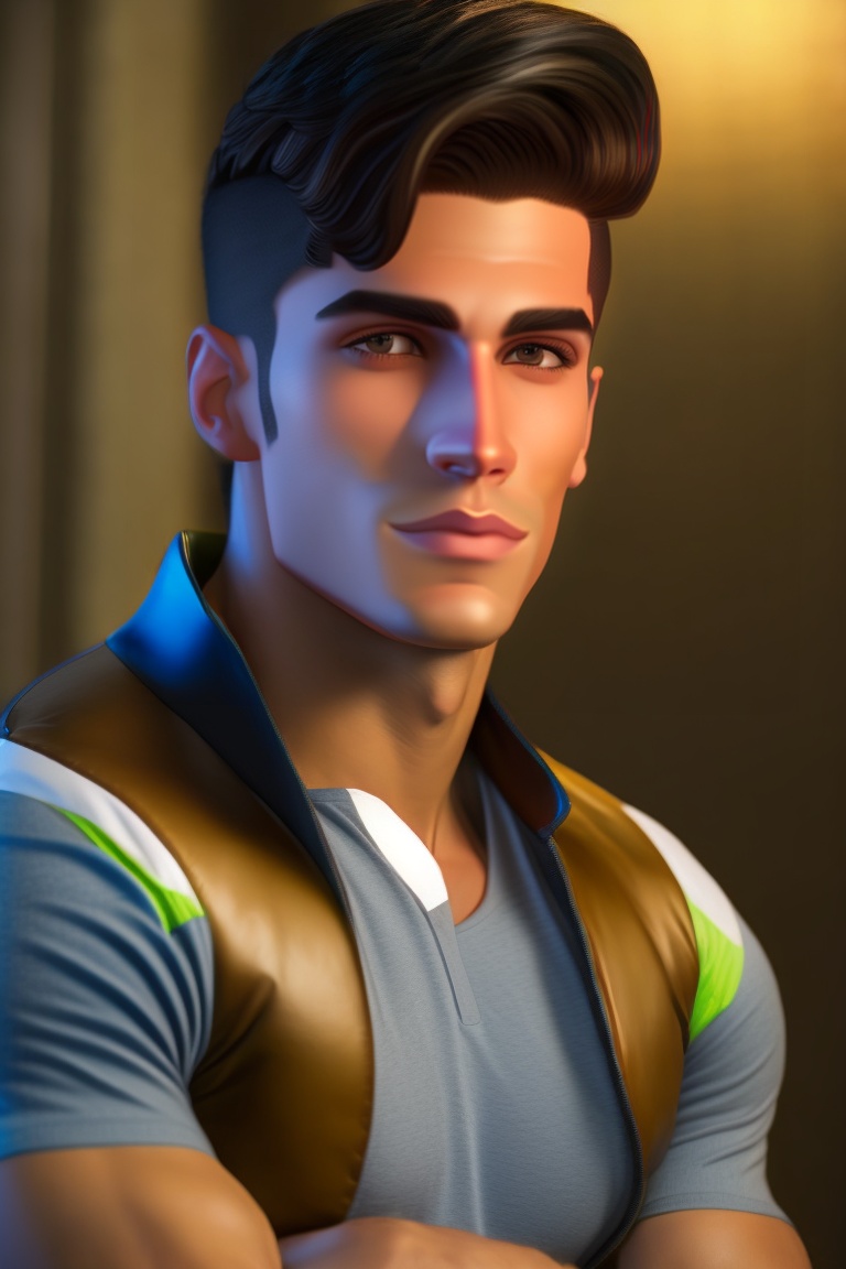 Lexica - High quality photo Name: Lucas "The Strategist" Description ...