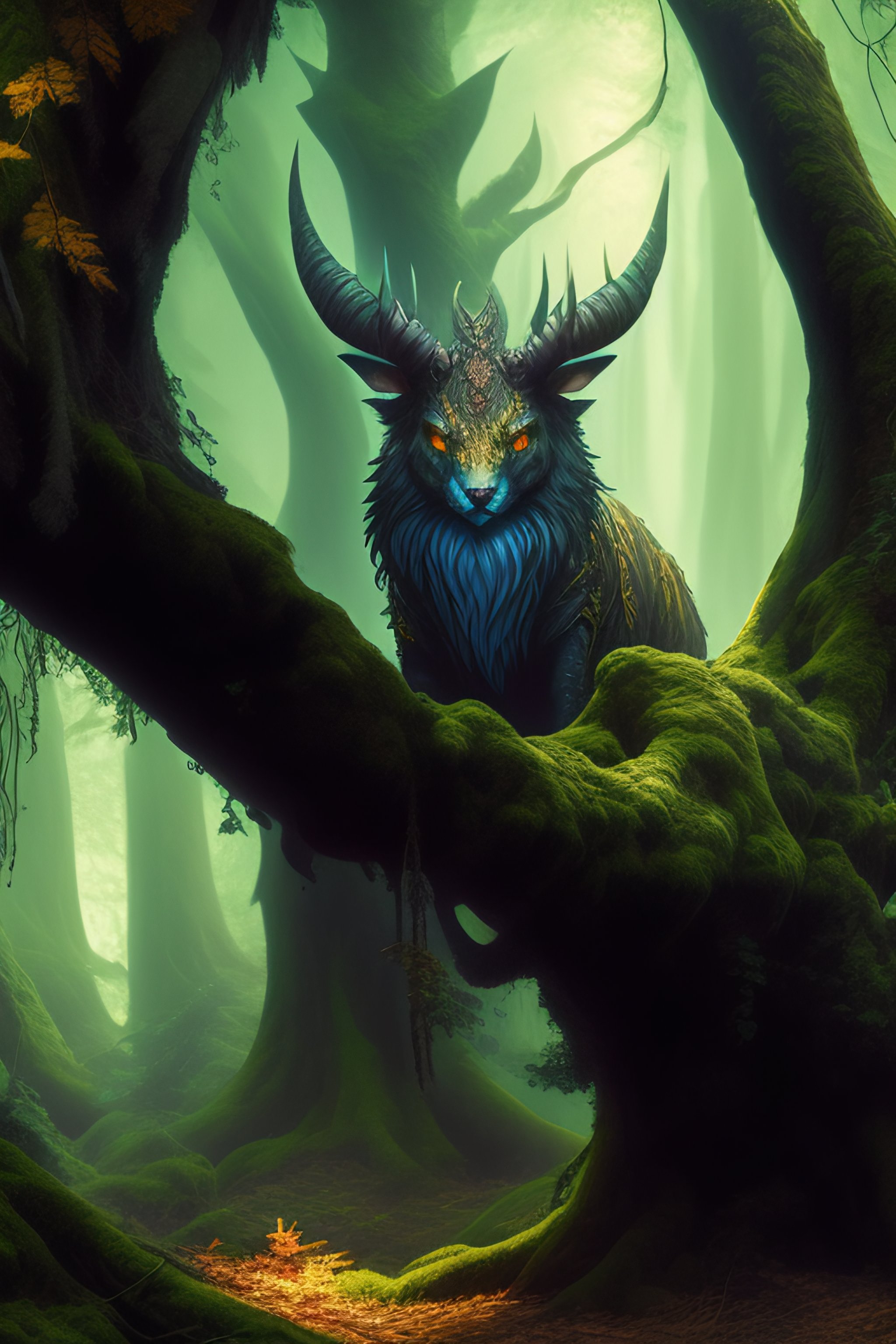 Lexica - Leshens, spriggan, sorceror of the forest, bone head, It was a ...