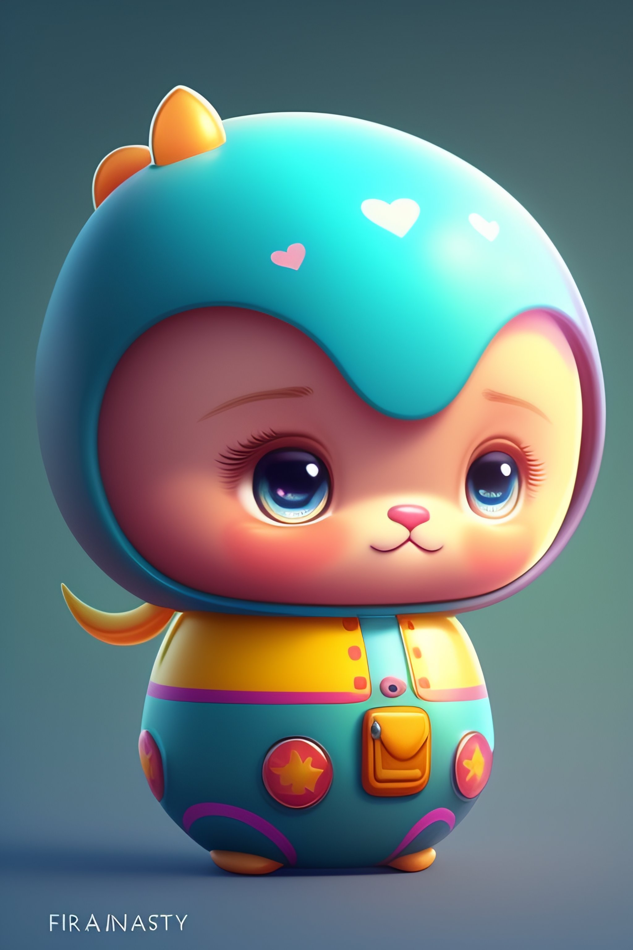 Lexica - Cute and adorable cartoon it baby, fantasy, dreamlike ...