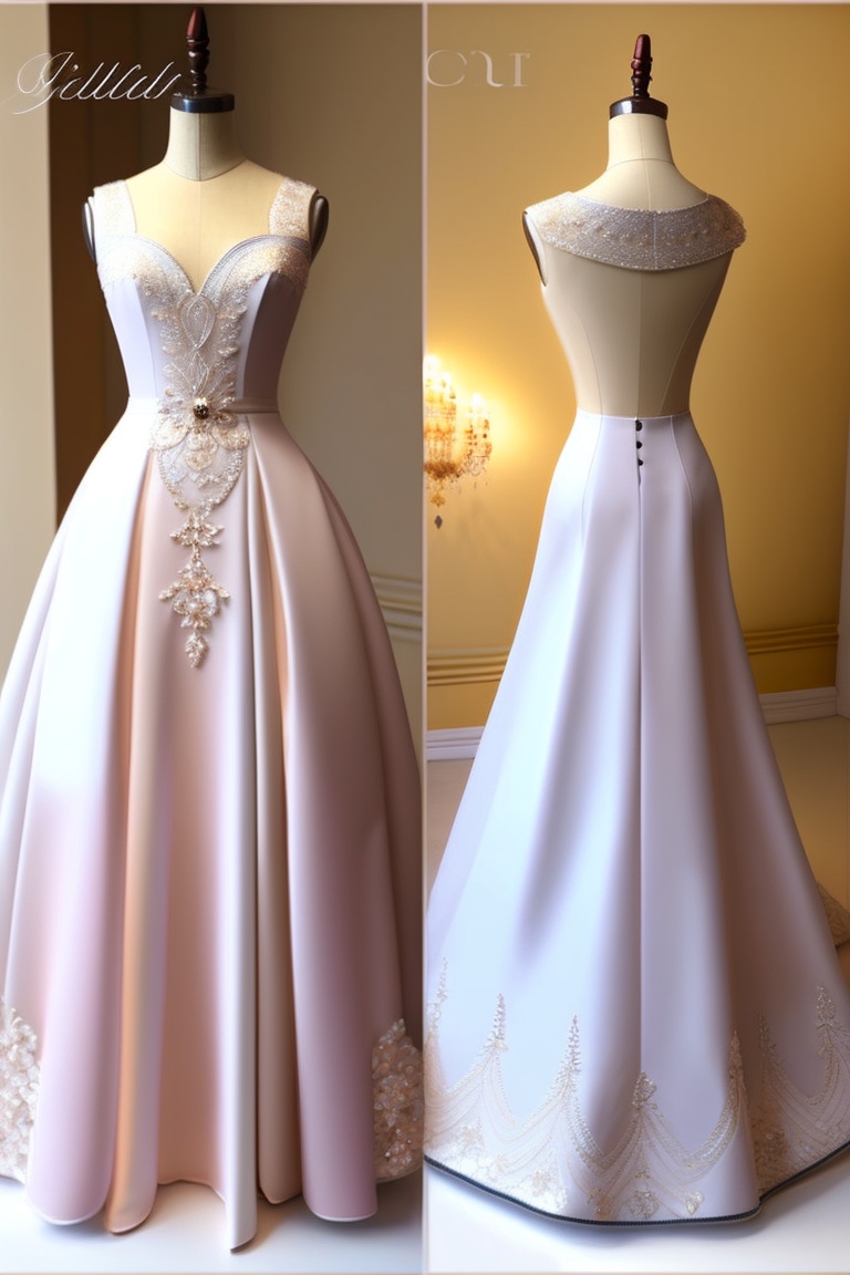 Lexica - Dress Construction: Create a detailed pattern and construction ...