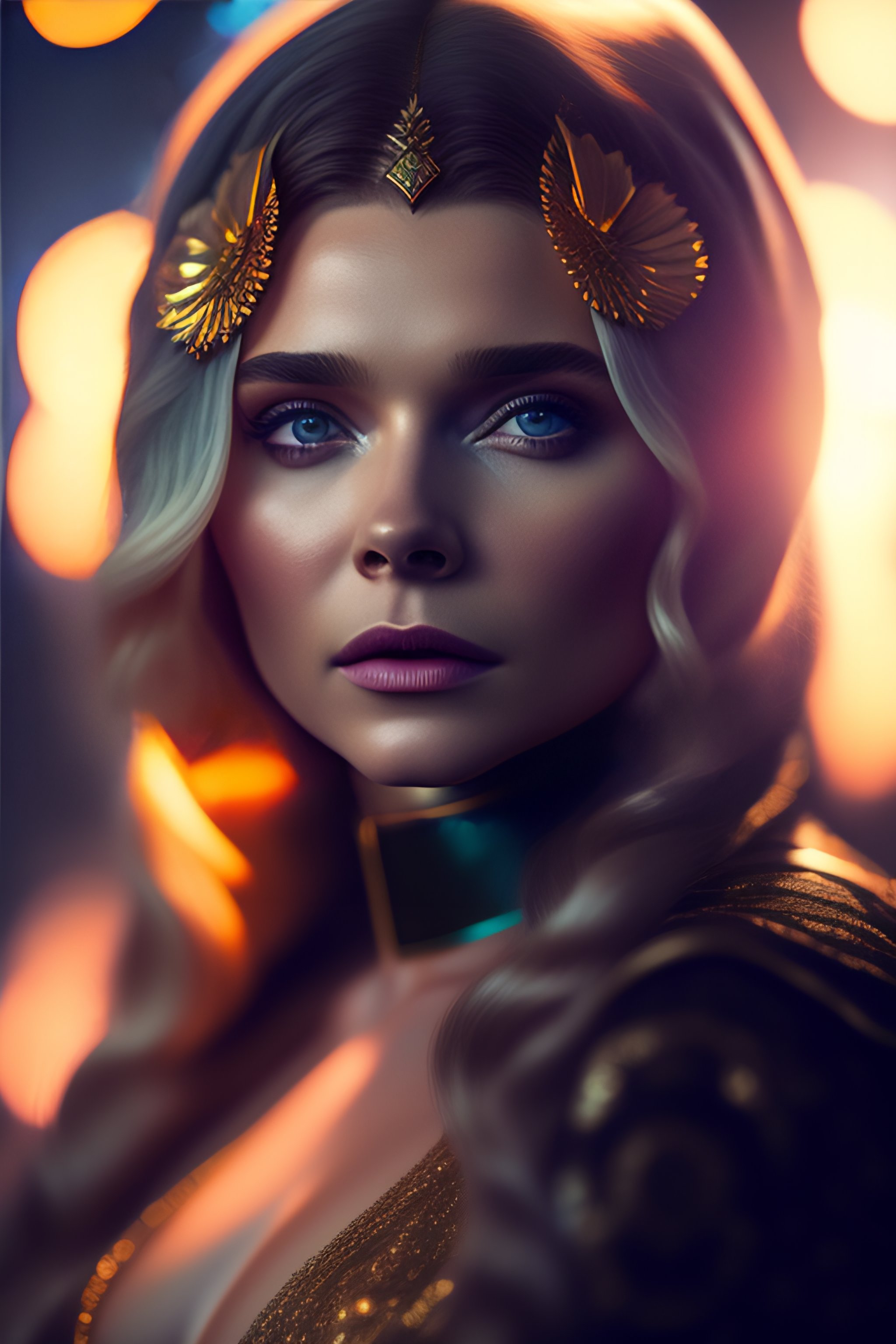 Lexica - Chloe Grace Moretz as Fairy in clothing and headdress, Tom ...