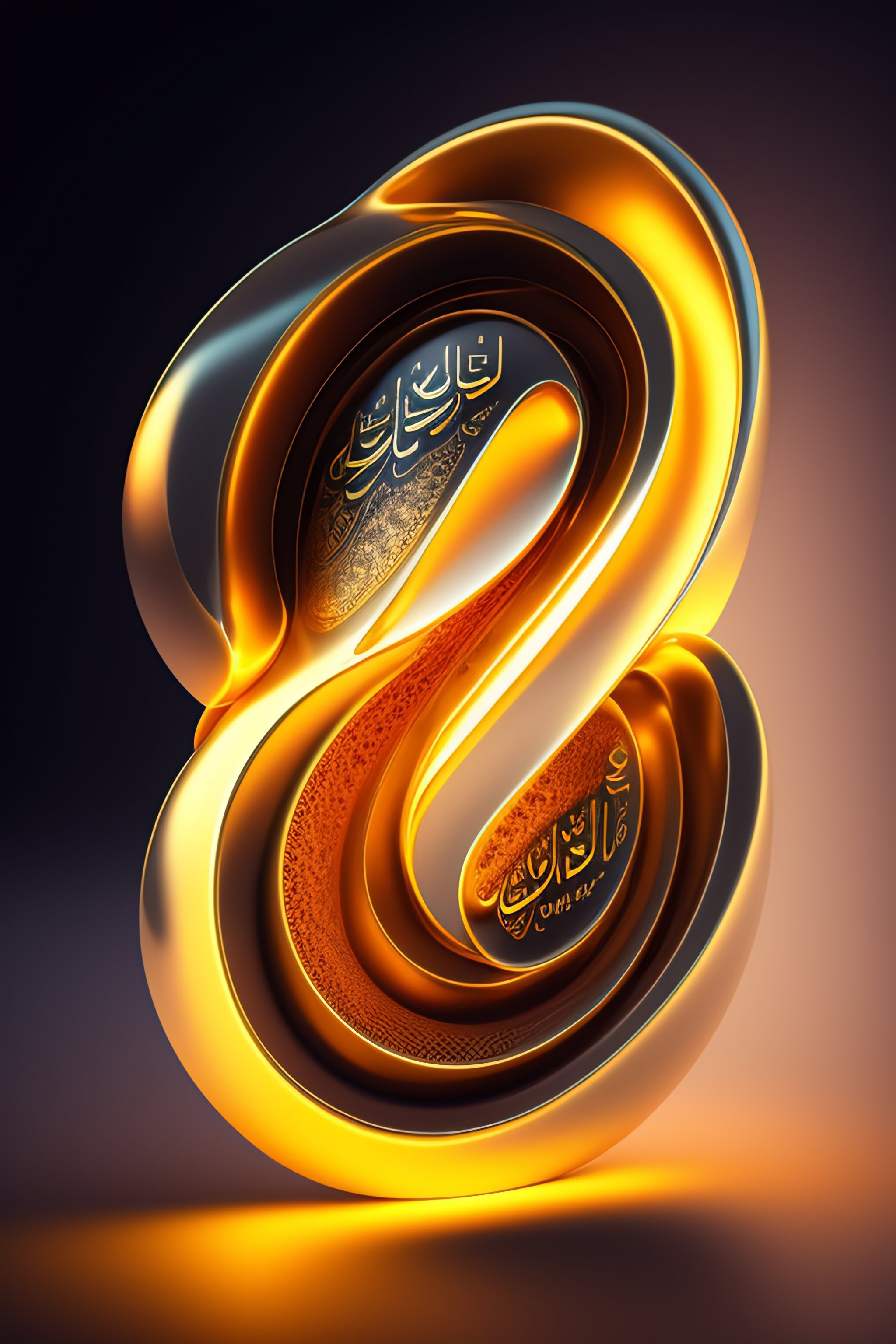 Lexica - Allah name ahextremely detailed stunning beautiful futuristic ...