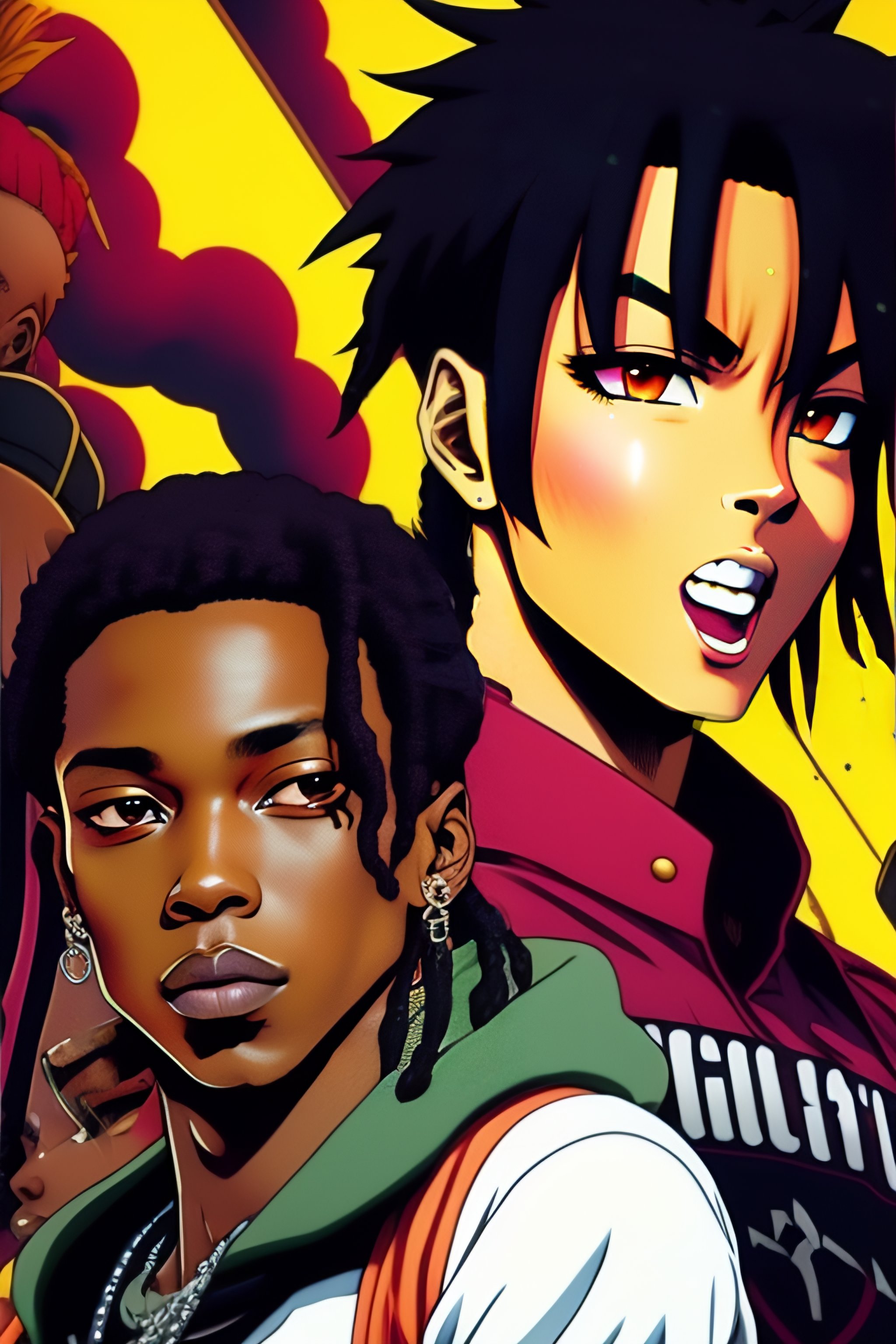 Lexica - DENZEL CURRY IN CHAINSAW MAN ANIME