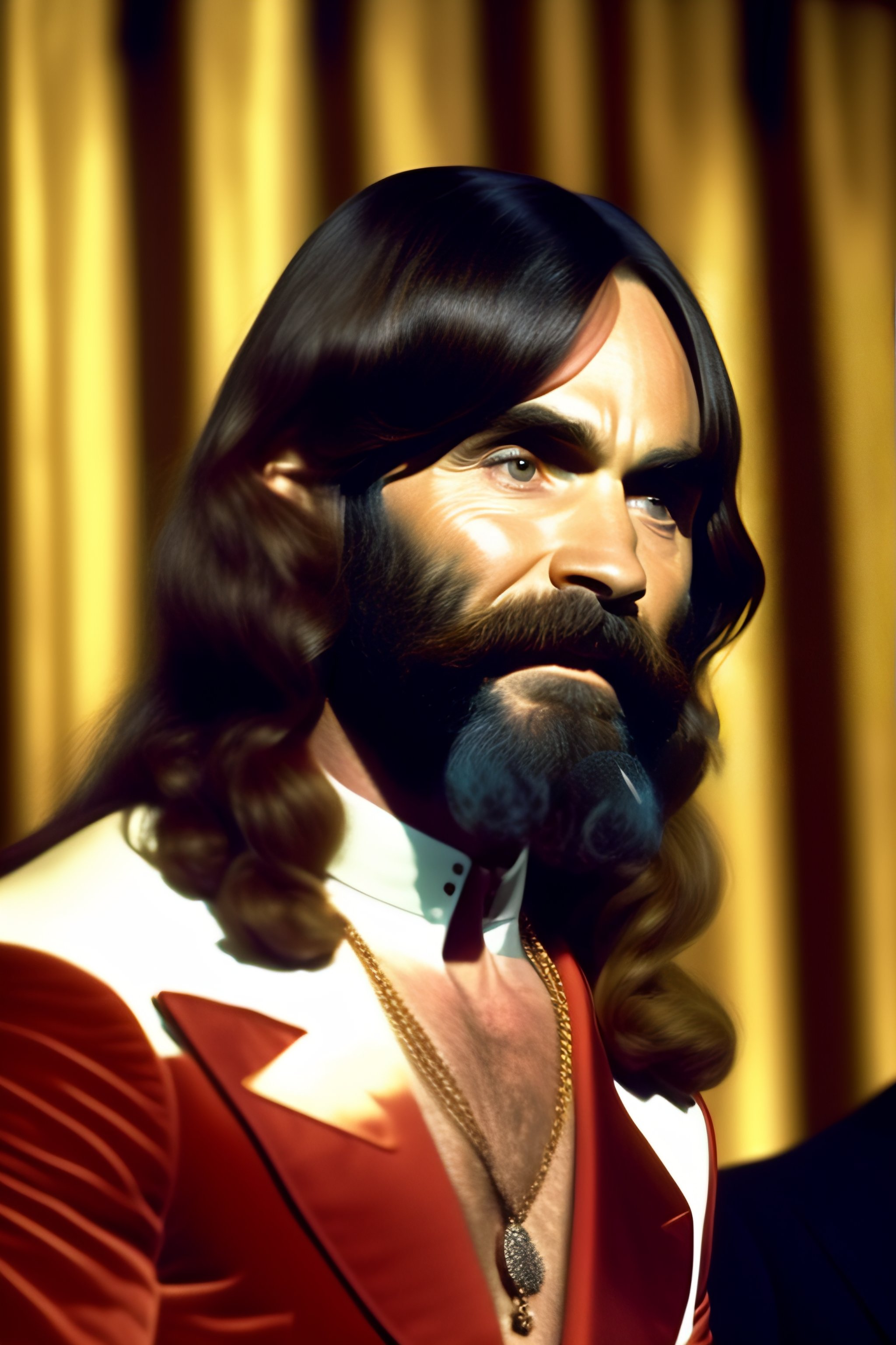 Lexica - Charles Manson accepting the album of the year award at the ...