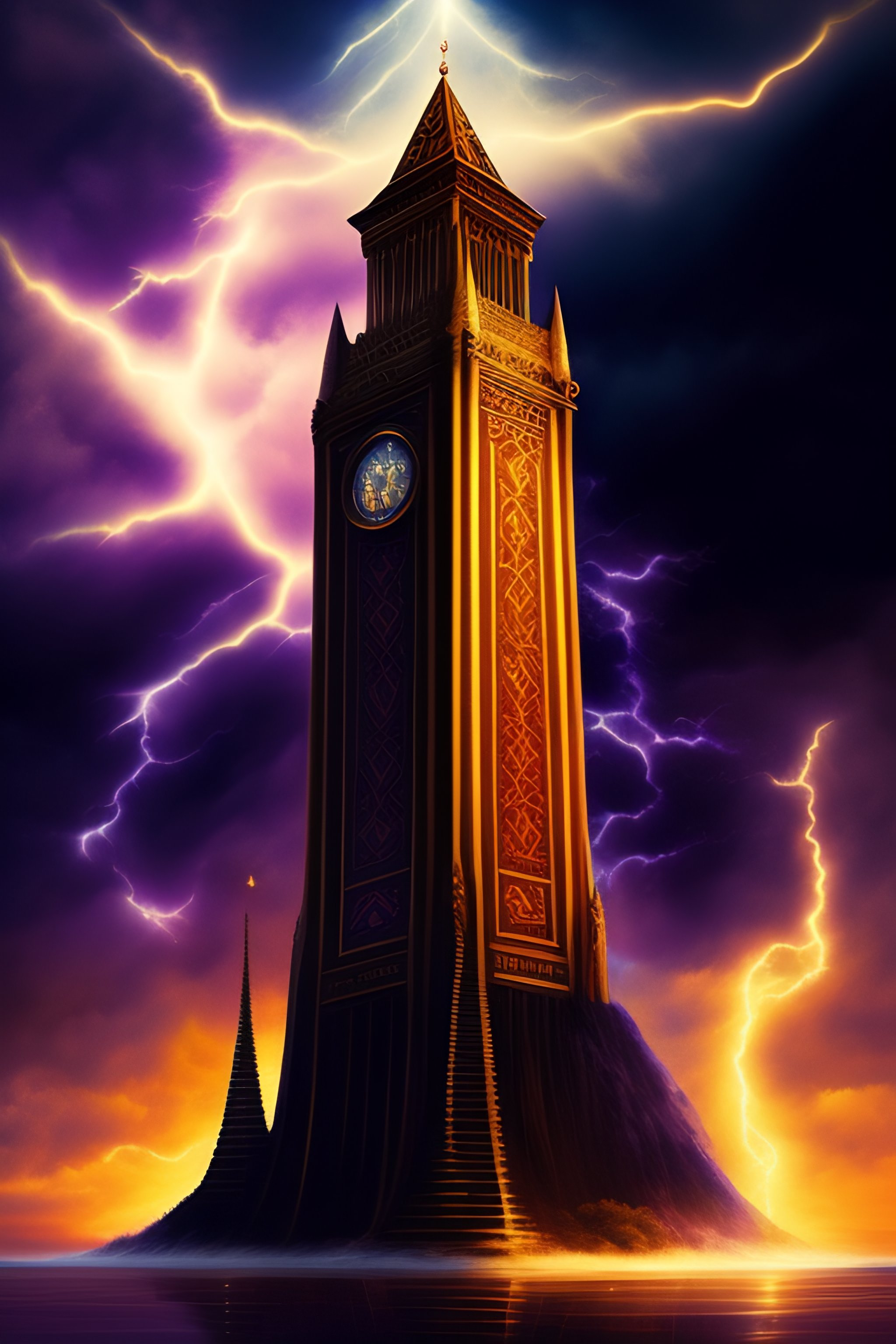 Lexica - Tarot card The Tower: The Tower is a card of upheaval and ...