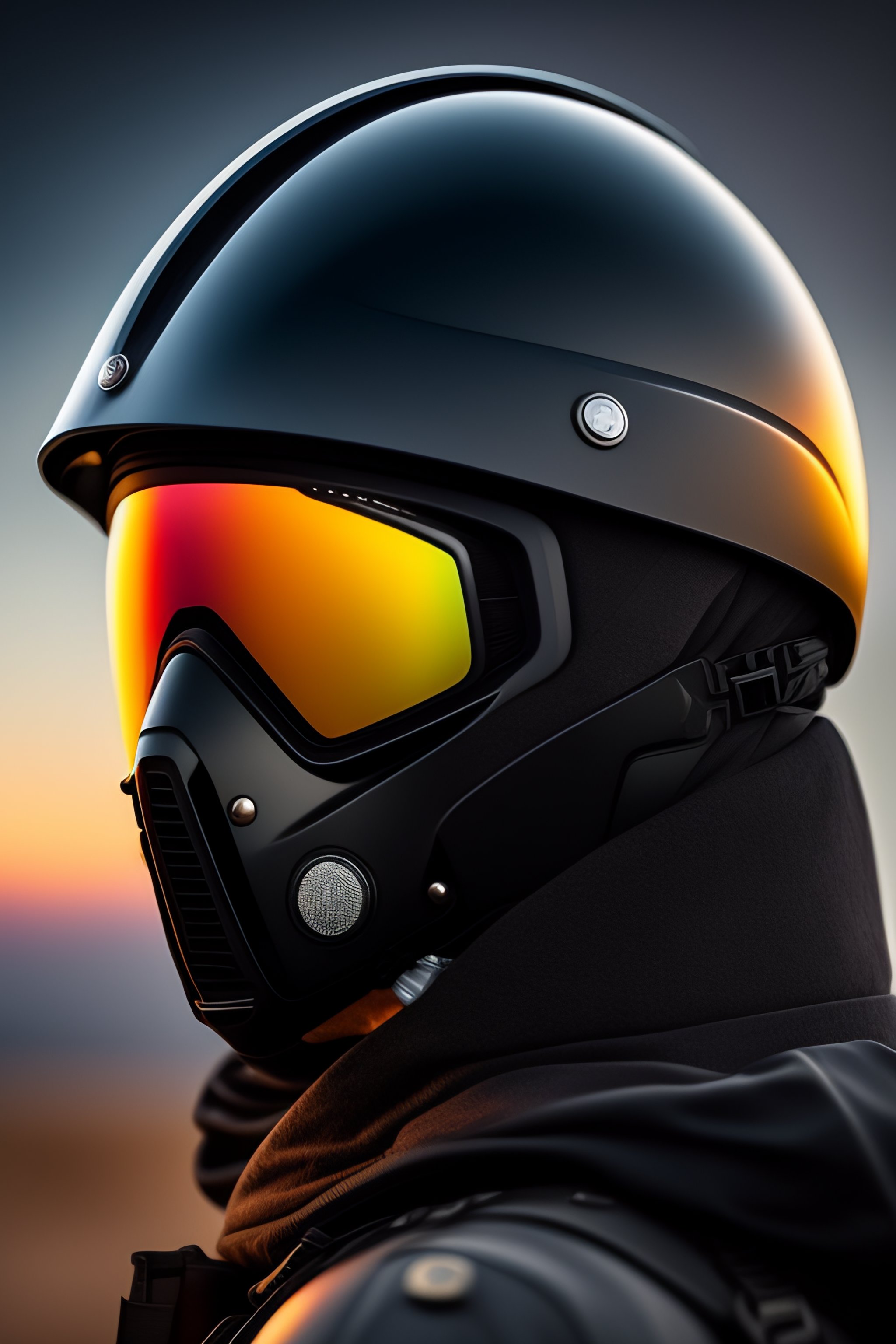Lexica - Military-grade, futuristic, full-face helmet