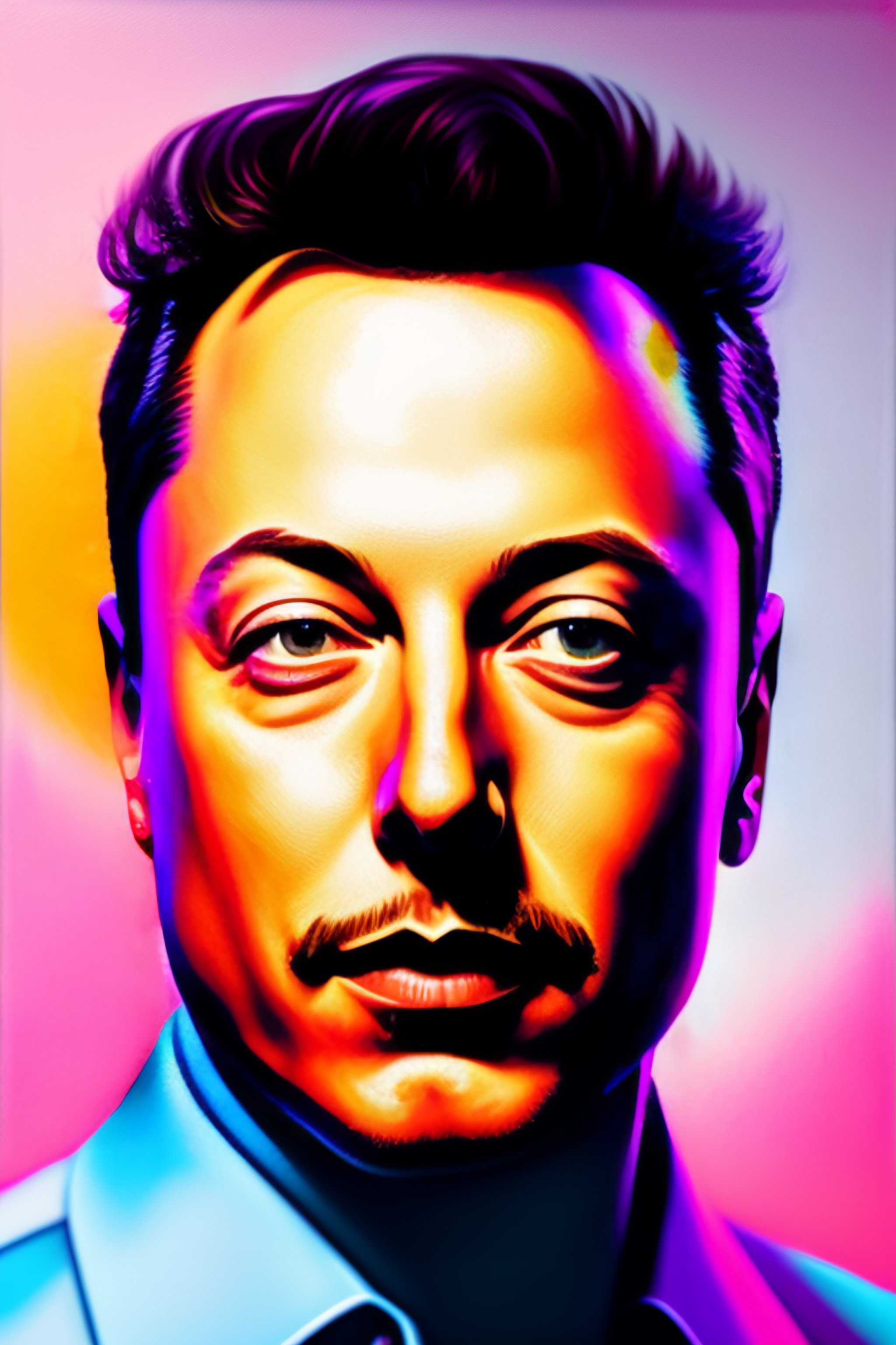 Lexica - High quality painting portrait of Elon Musk by DavidJanssen ...