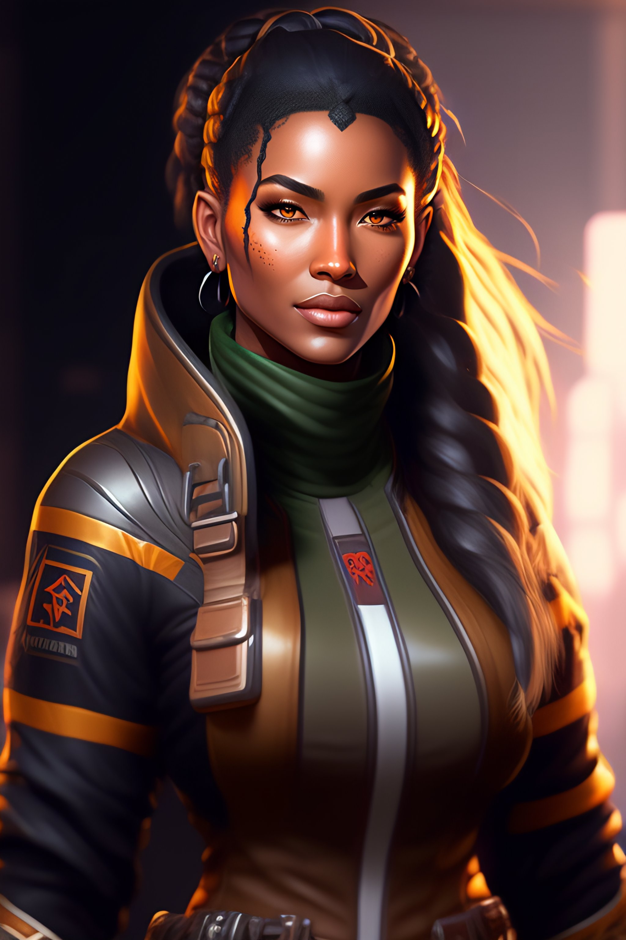 Lexica - The Long Wolf as an Apex Legends character digital ...
