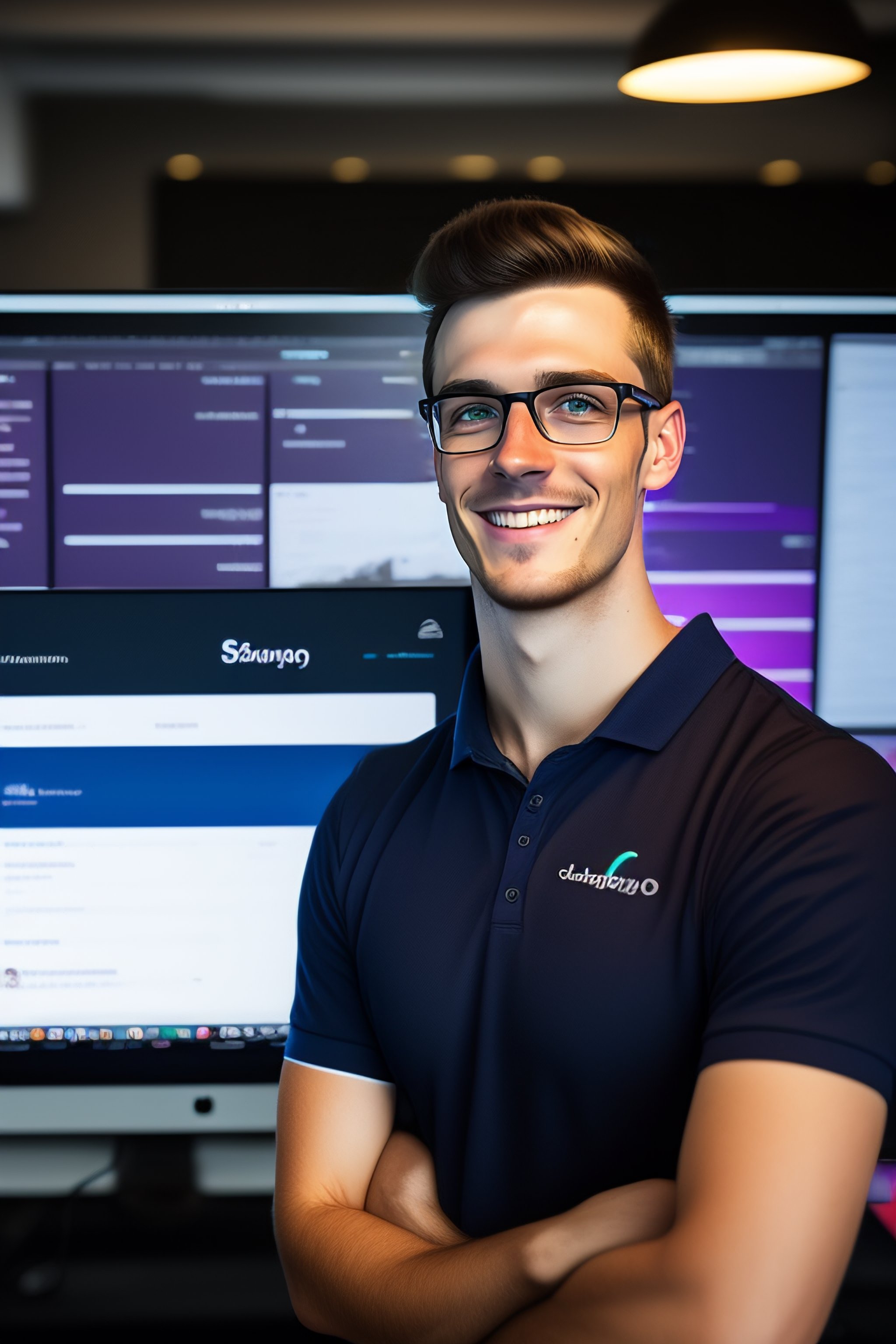 Lexica - A picture of Charlie Dobson (software developer at Shopify)