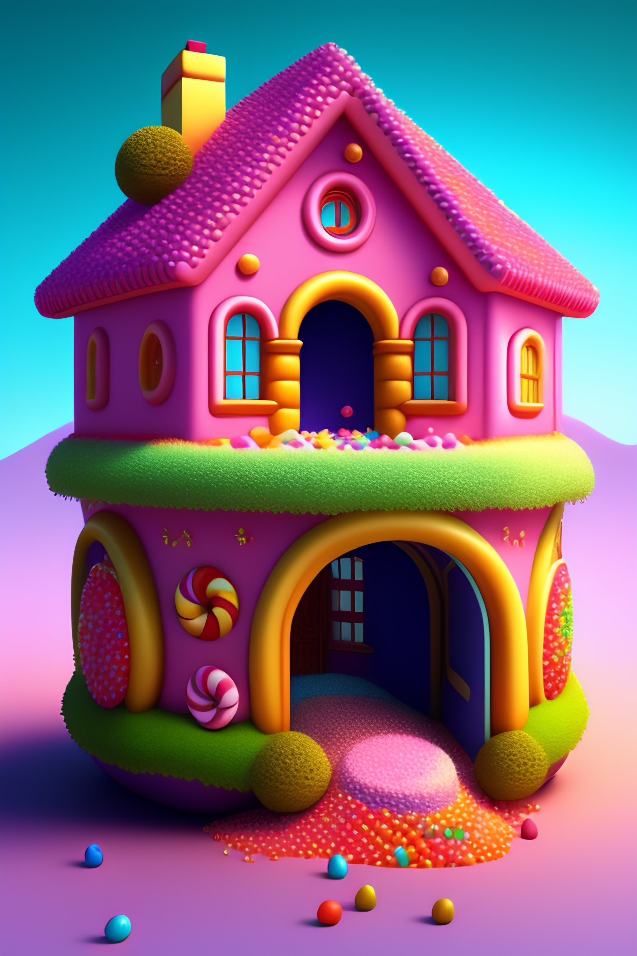 Lexica - A house made of sweets