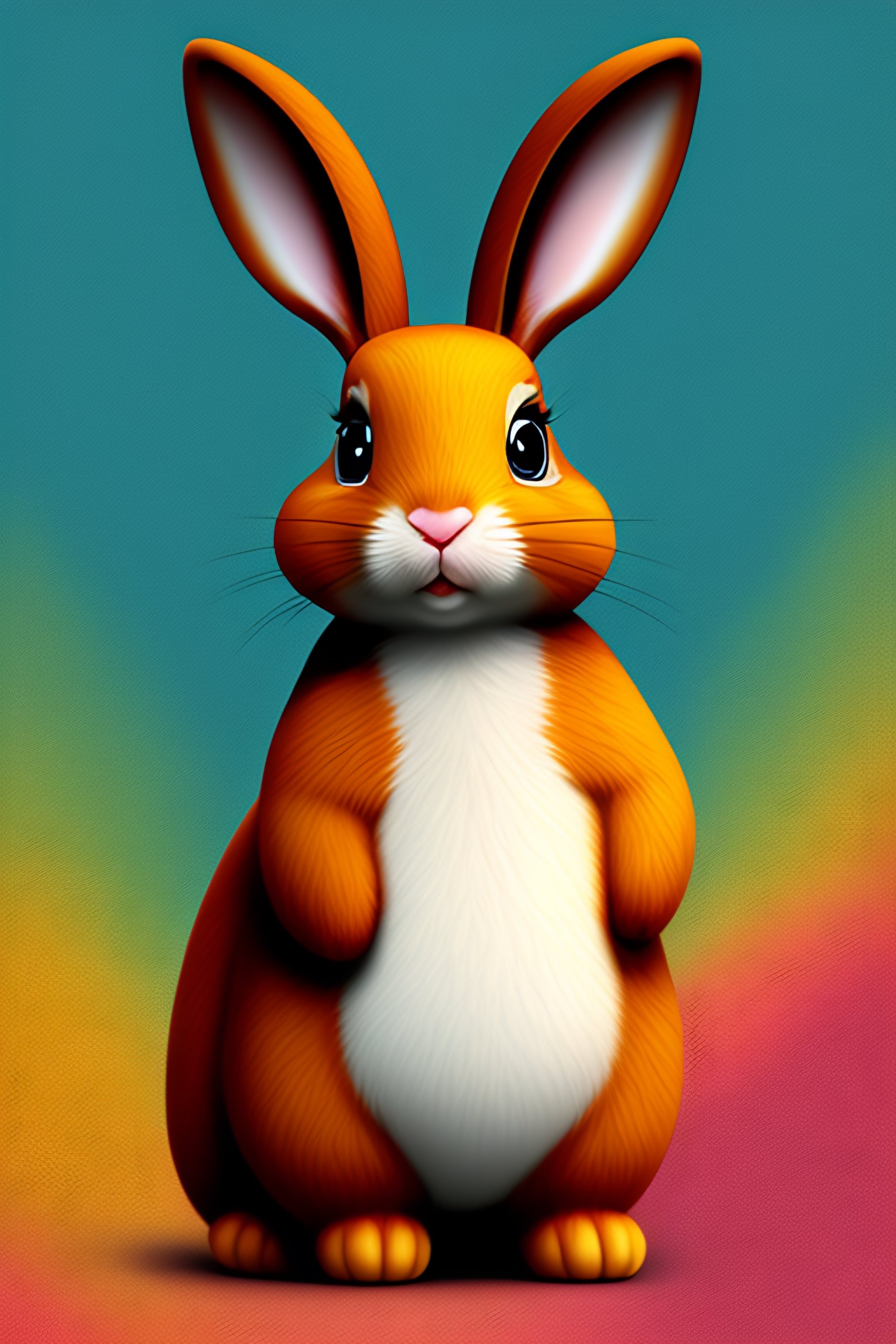 Lexica - Cartoon bunny for children's book