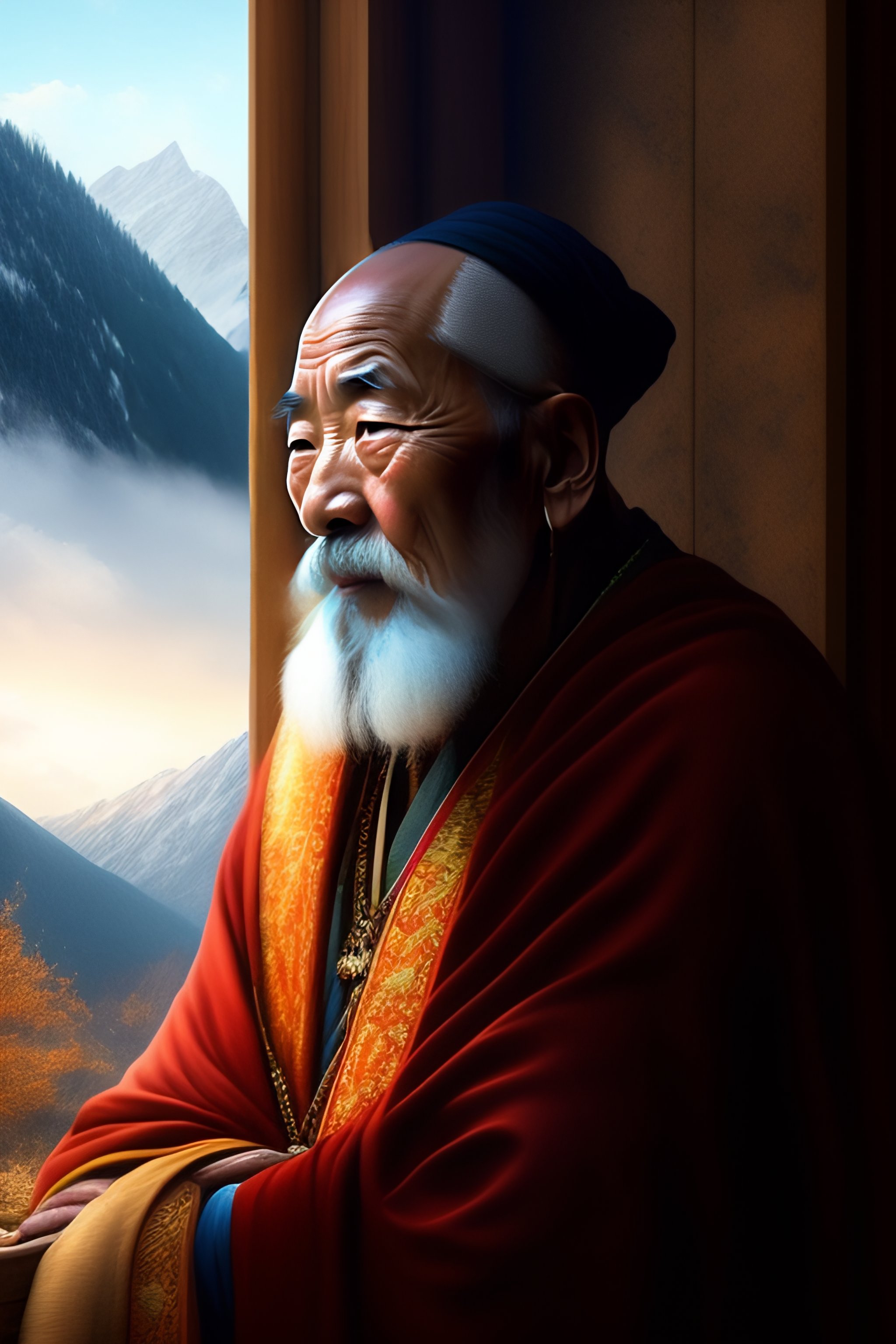 Lexica - Once upon a time, in a small village nestled in the mountains ...