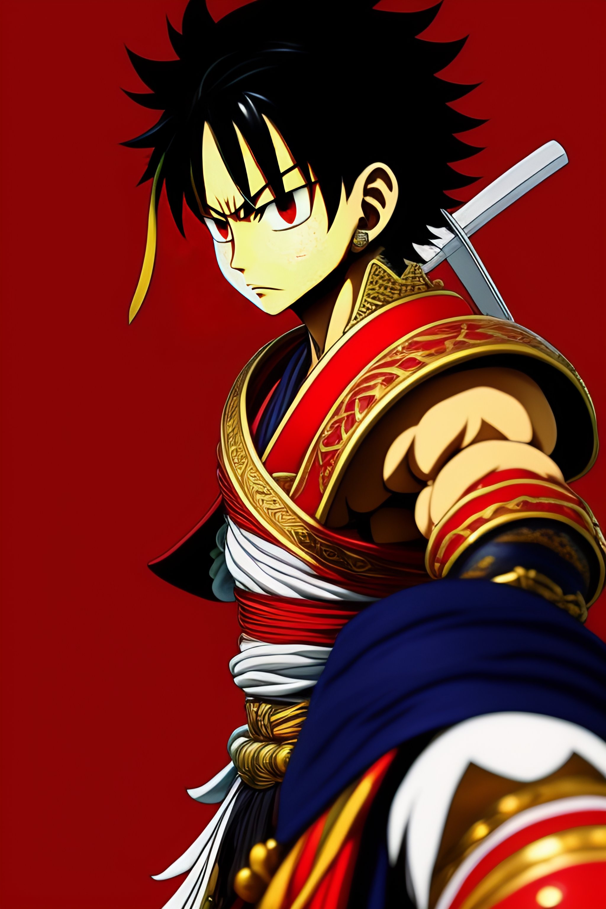Lexica - Luffy as a samurai