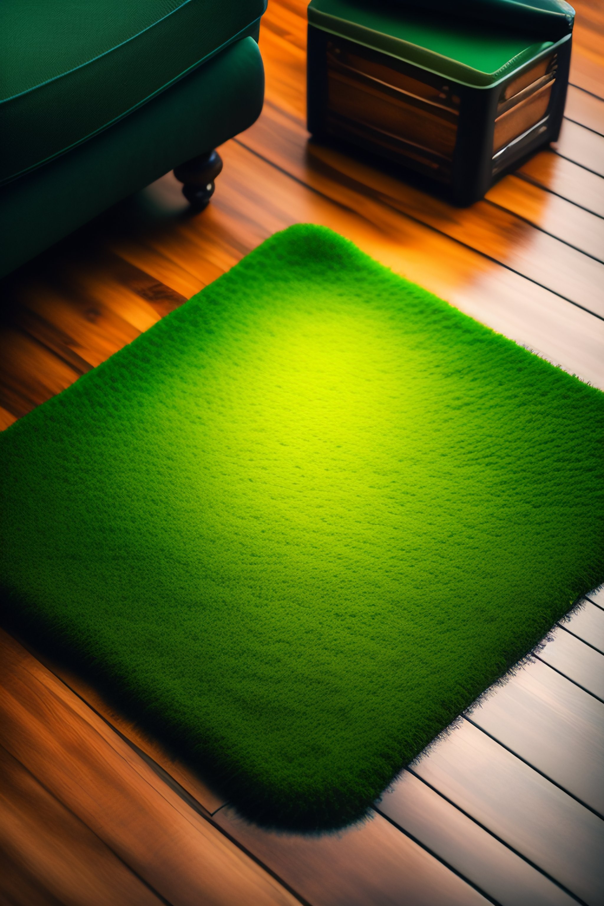 Lexica - Macro, level ground of tiny shrinking powder in green living ...