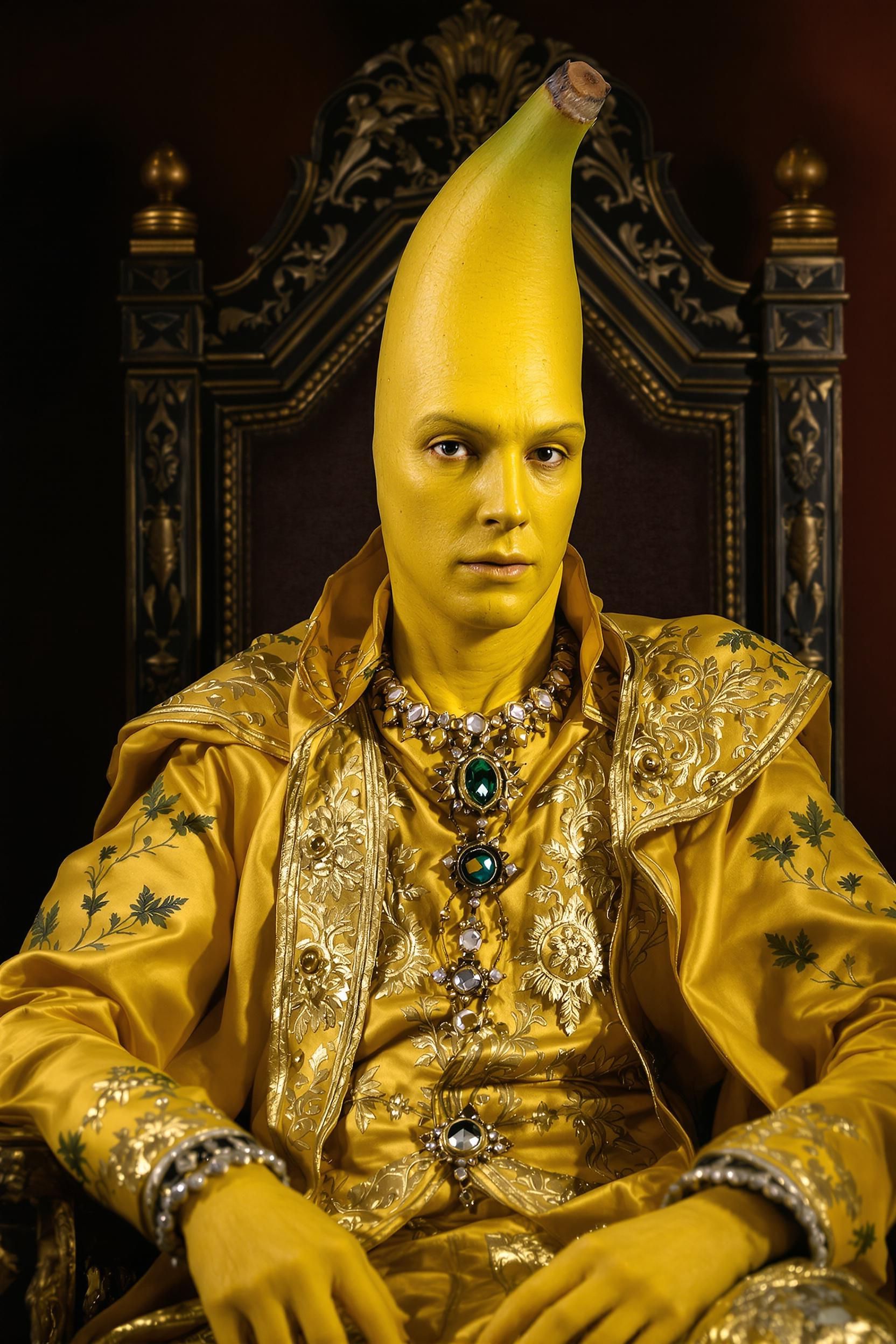 Lexica - Human-Banana Hybrid. Photorealistic.