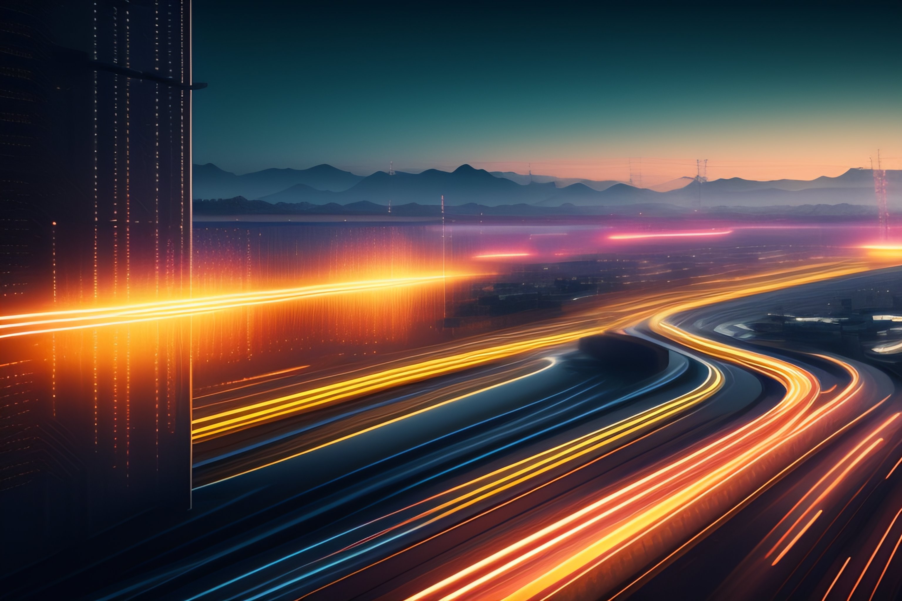 Lexica - "Generate a visual representation of the impact of ...