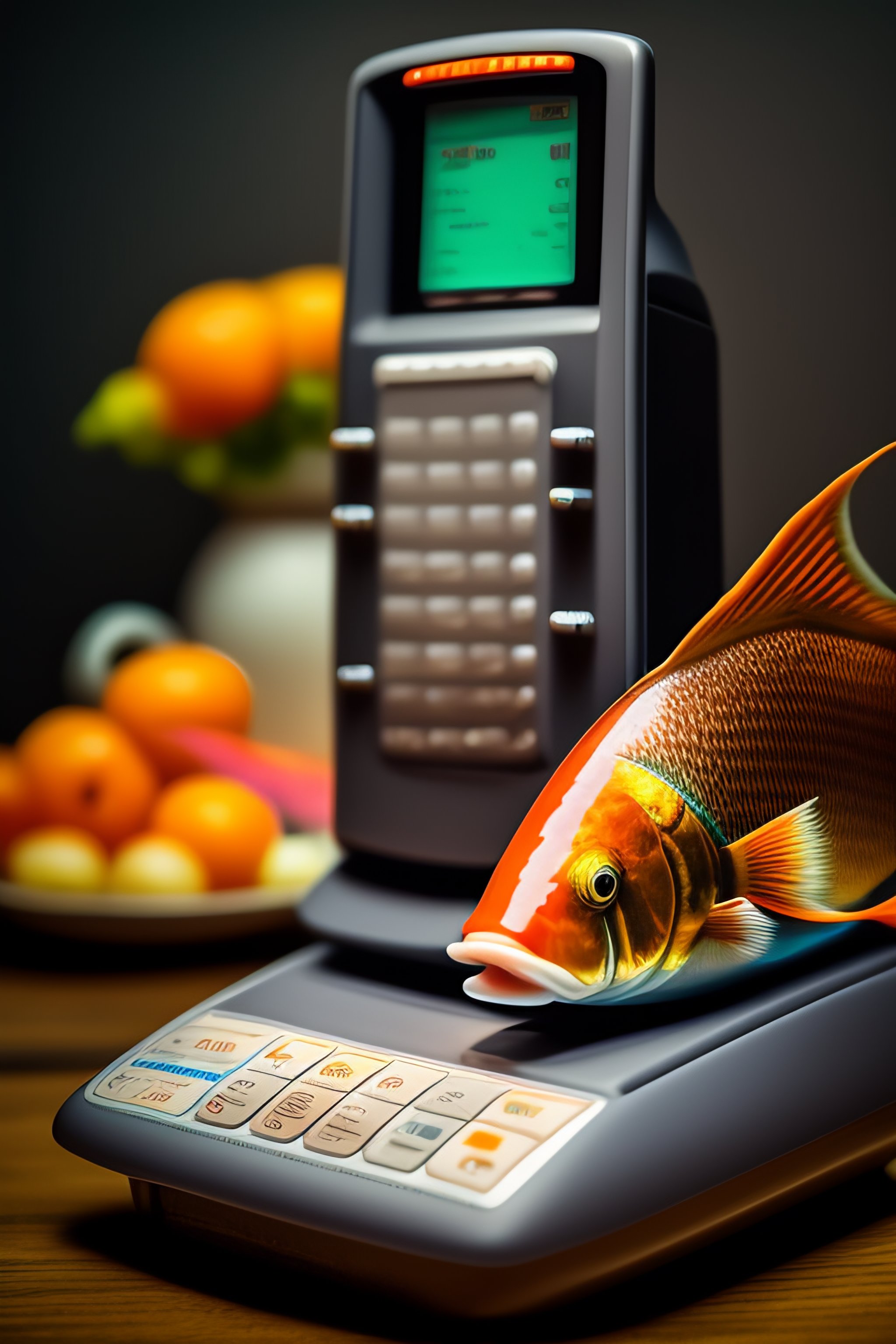 Lexica - Fish talkilng whith a ltelephone