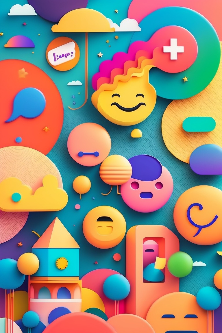 Lexica - Imagine a vibrant and interactive illustration representing ...