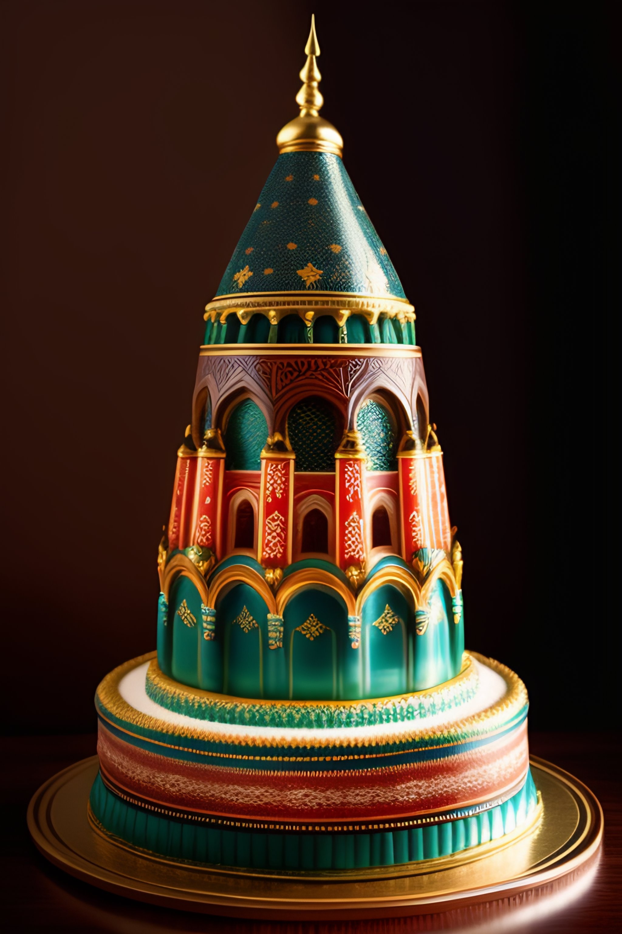 Lexica - Istanbul Galata tower San Sabastian cake