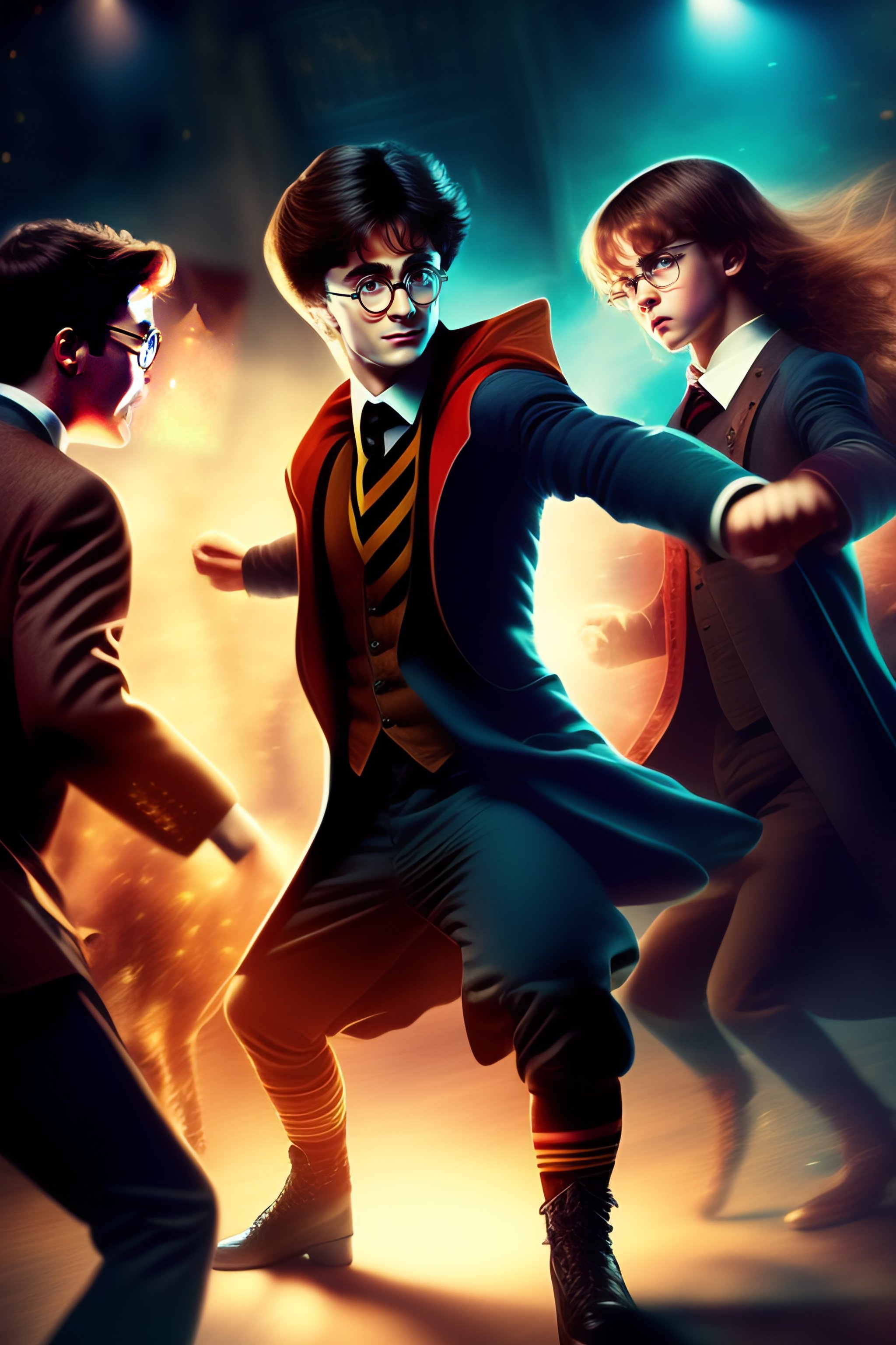 Lexica - Harry potter dancing on night club