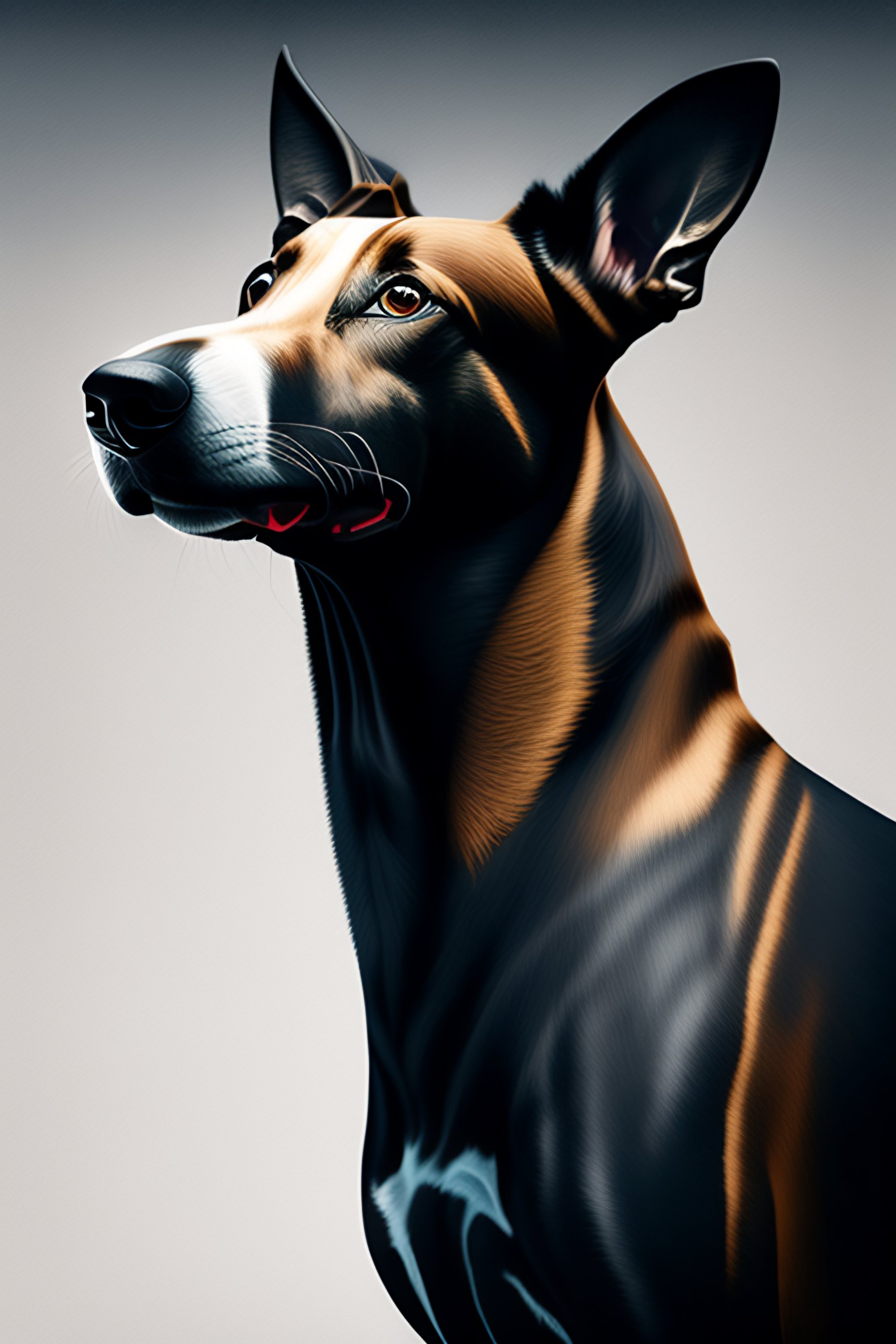 Lexica - A beautiful design of minimalist running greyhound by quibe ...