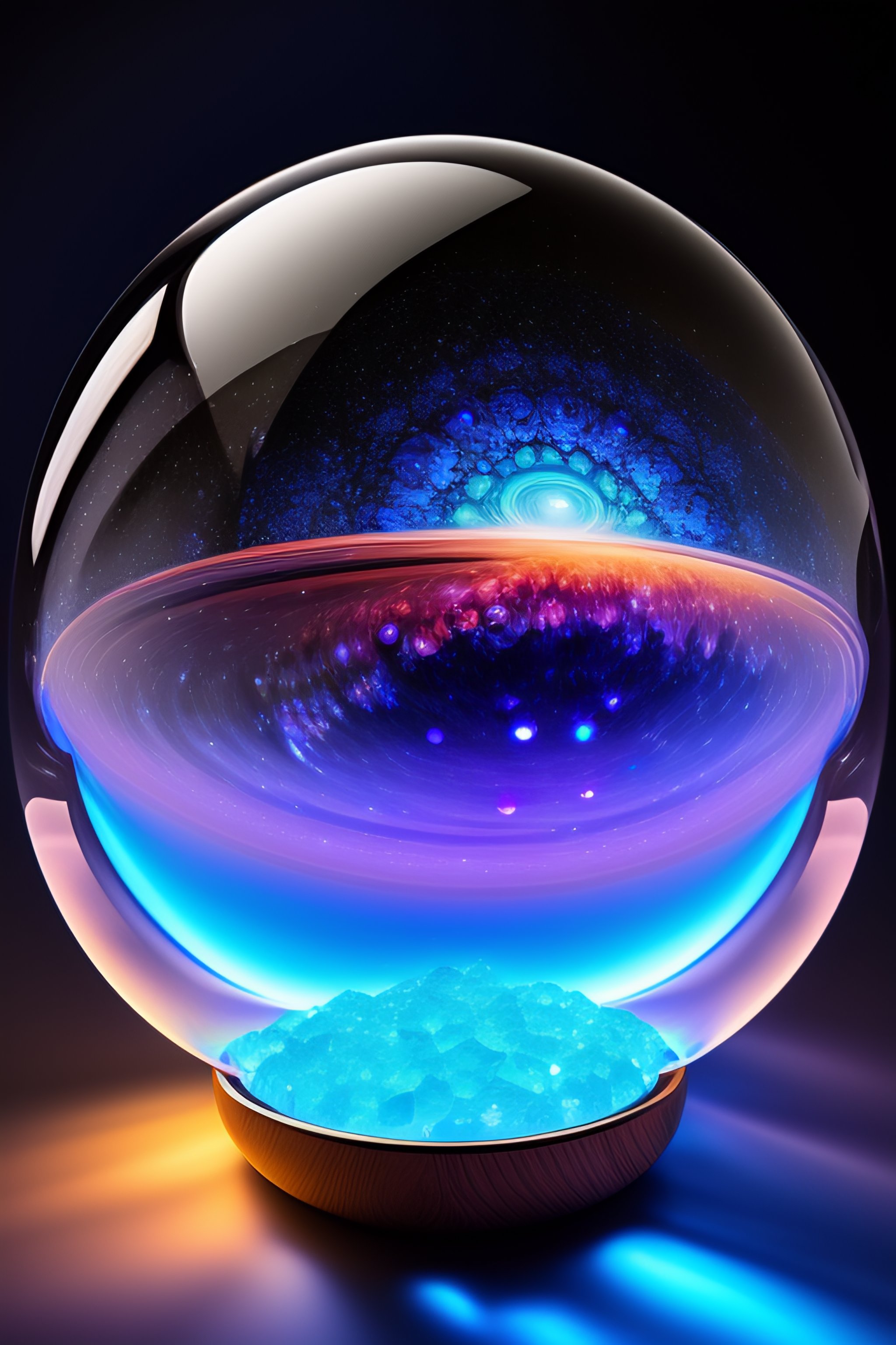 Lexica - A hyperdetailed crystal sphere with a hyperdetailed universe ...