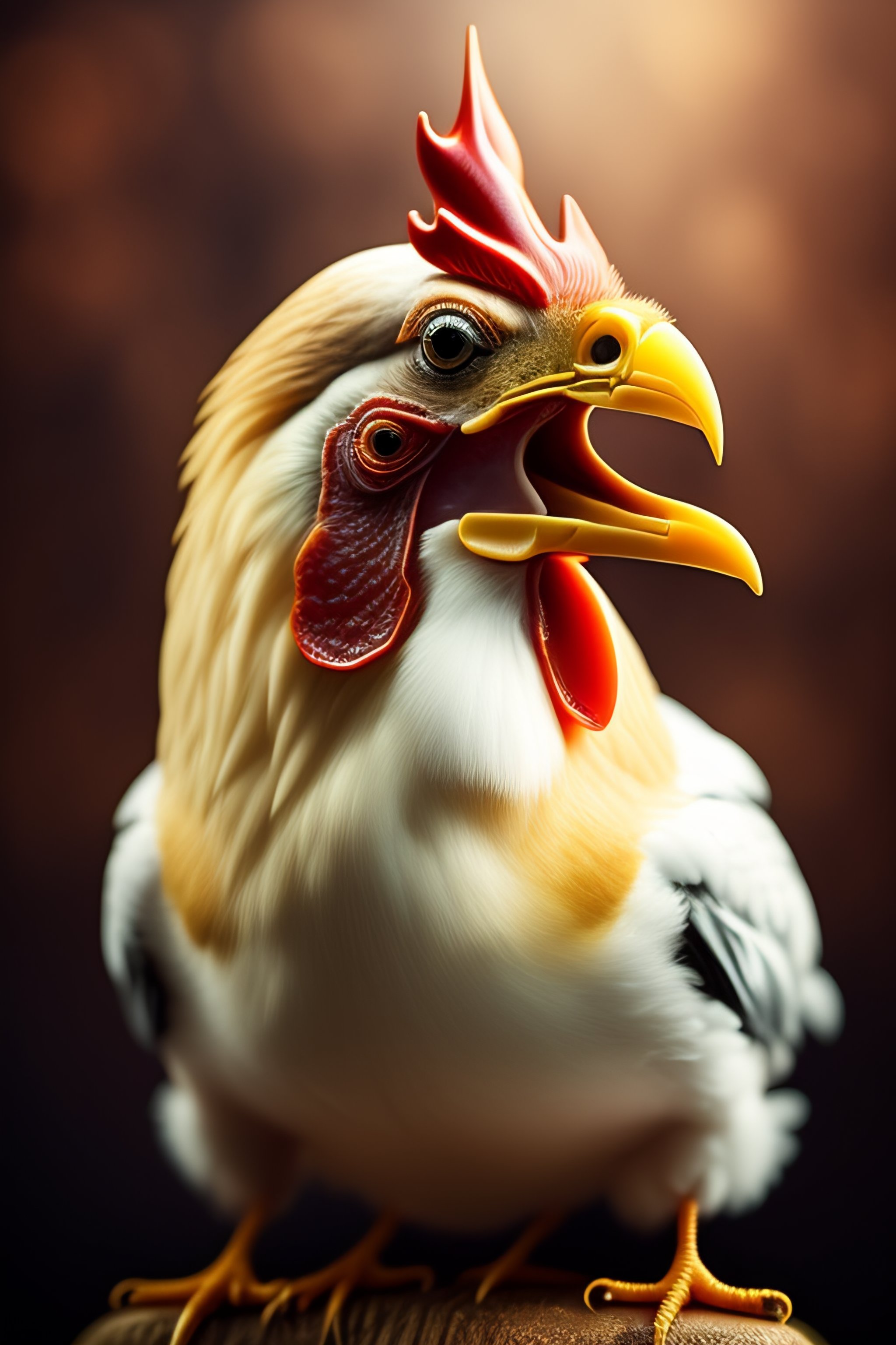 Lexica - Chicken with teeth