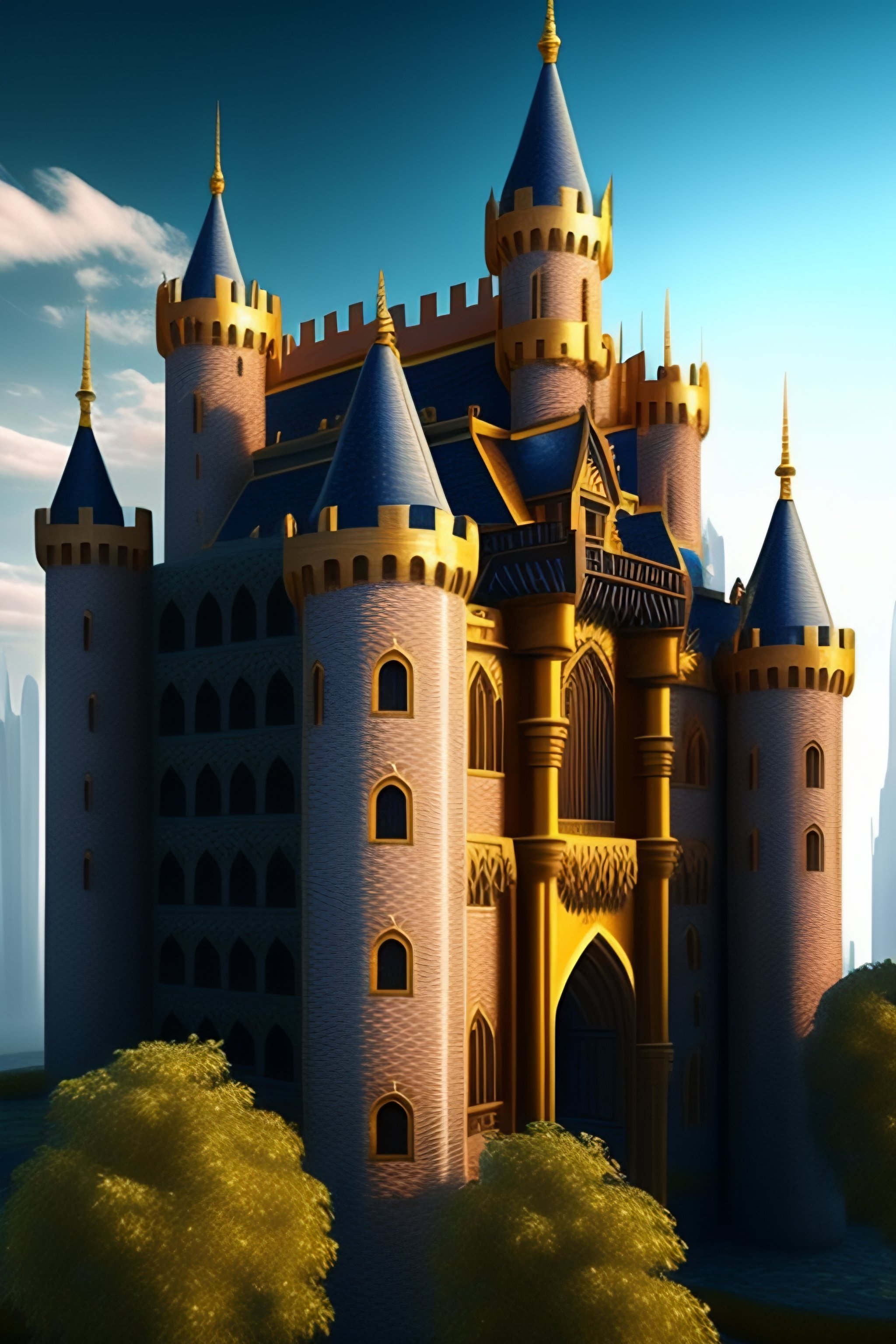 Lexica - Medieval castles built to look like a city, skyscrapers that ...