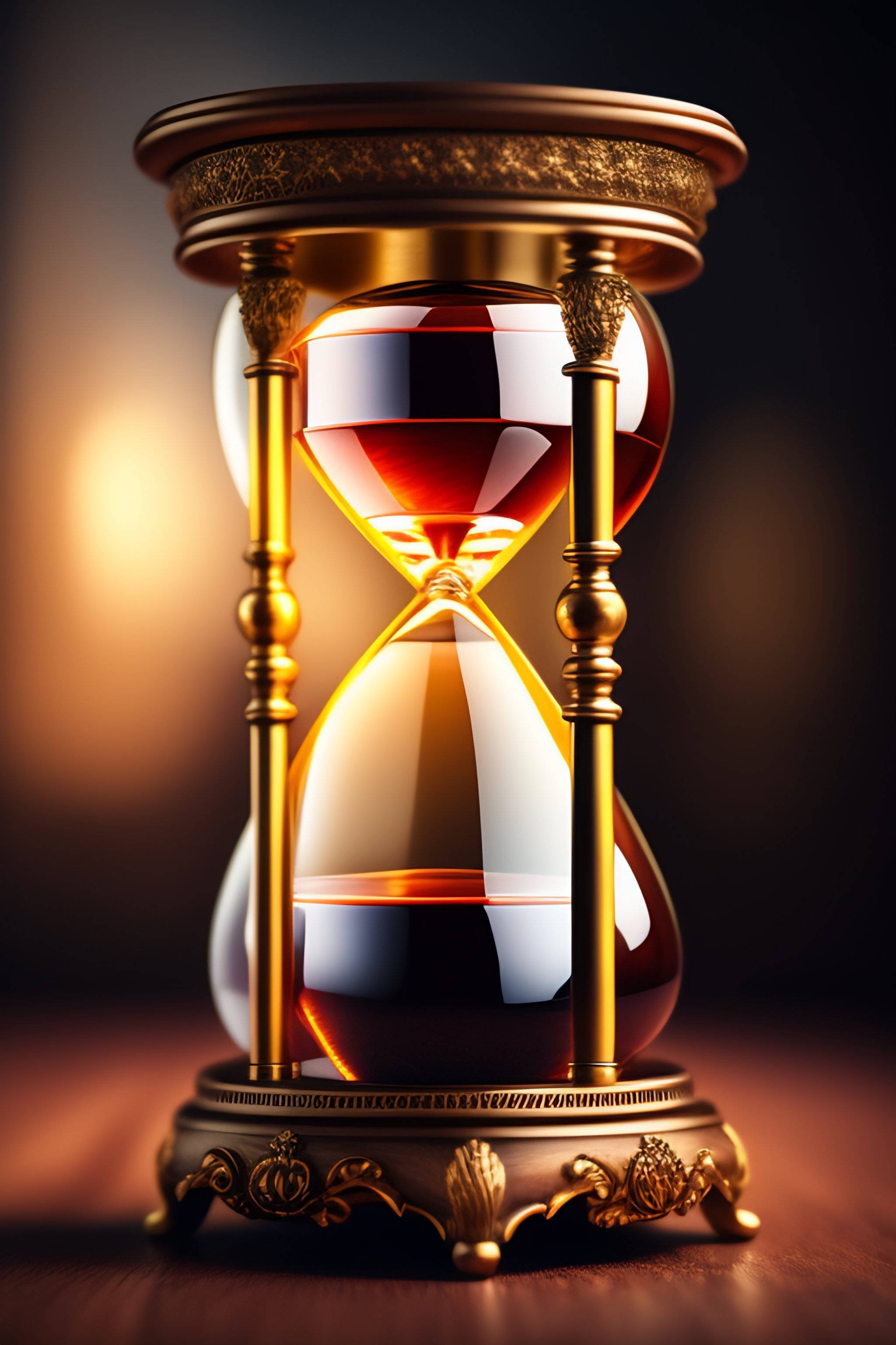 Ornate Hourglass