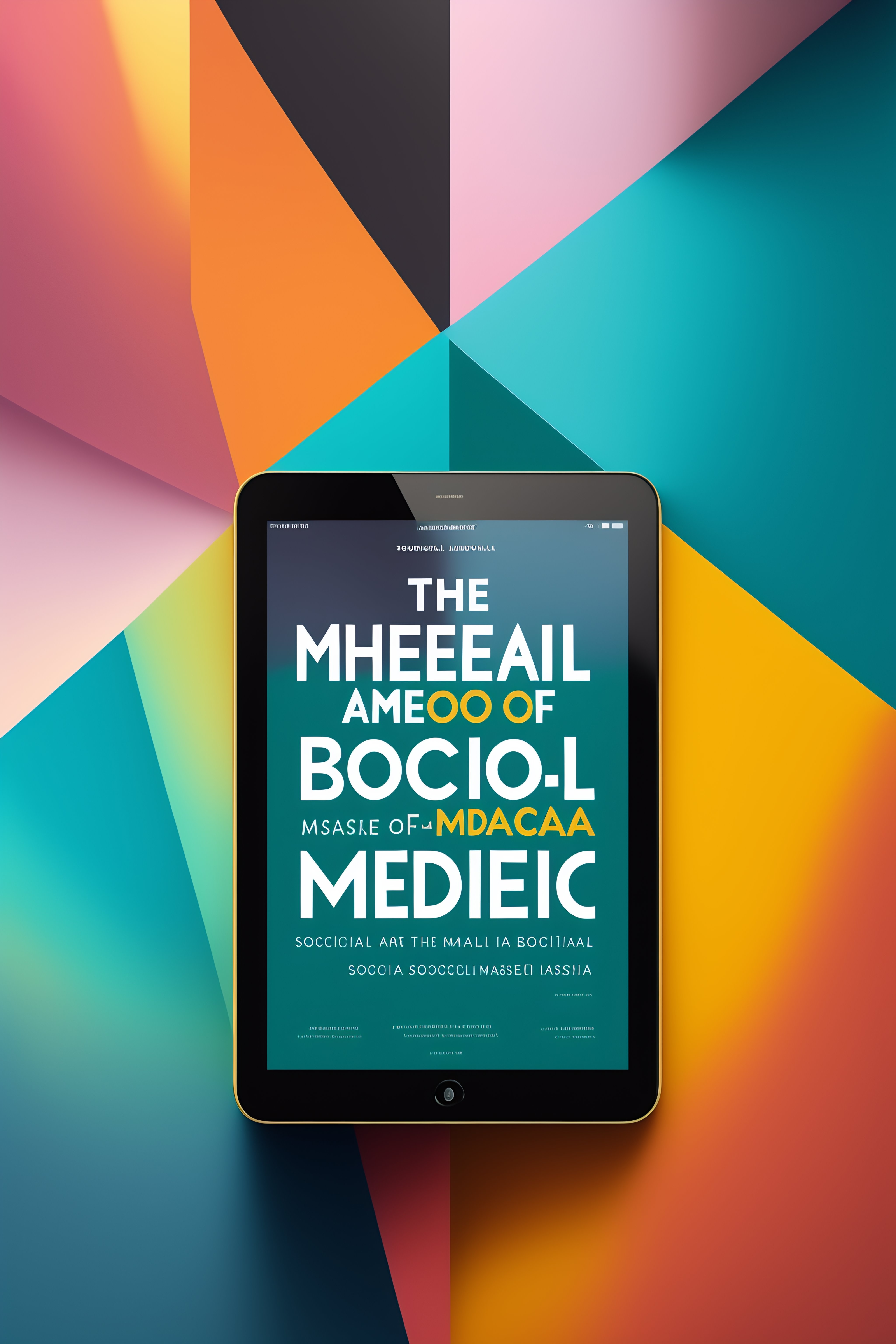 Lexica - Create a book cover for "The Social Media Handbook: A Step-by ...