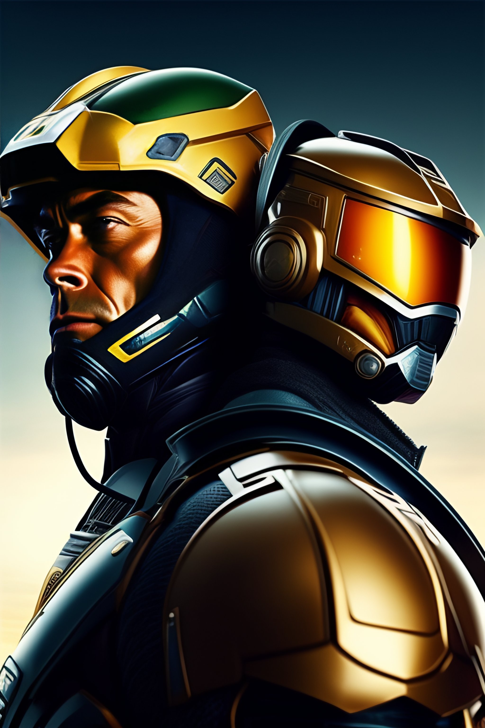 Lexica - Jean Claude Van Damme and Master Chief