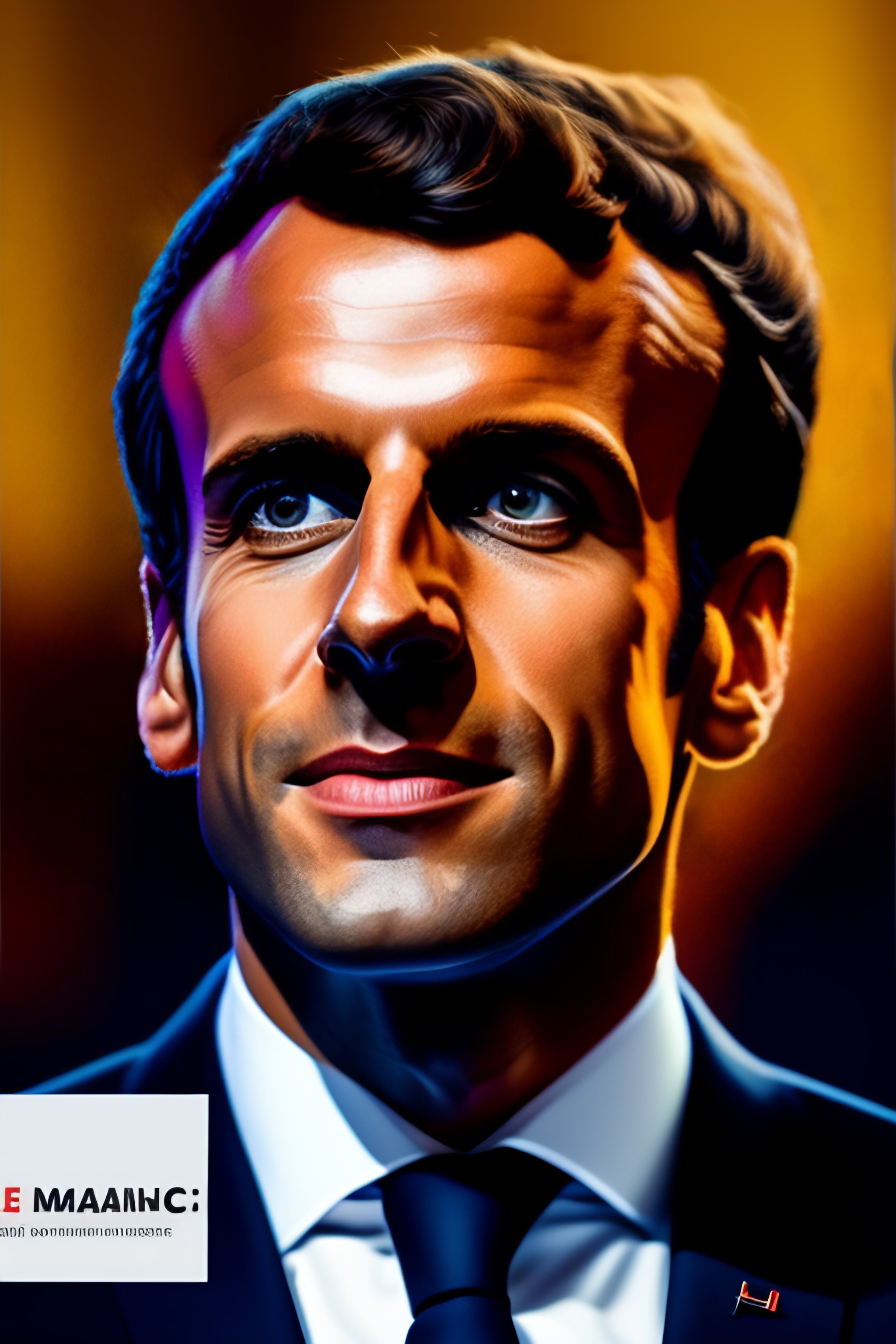 Lexica - A portrait of emmanuel macron