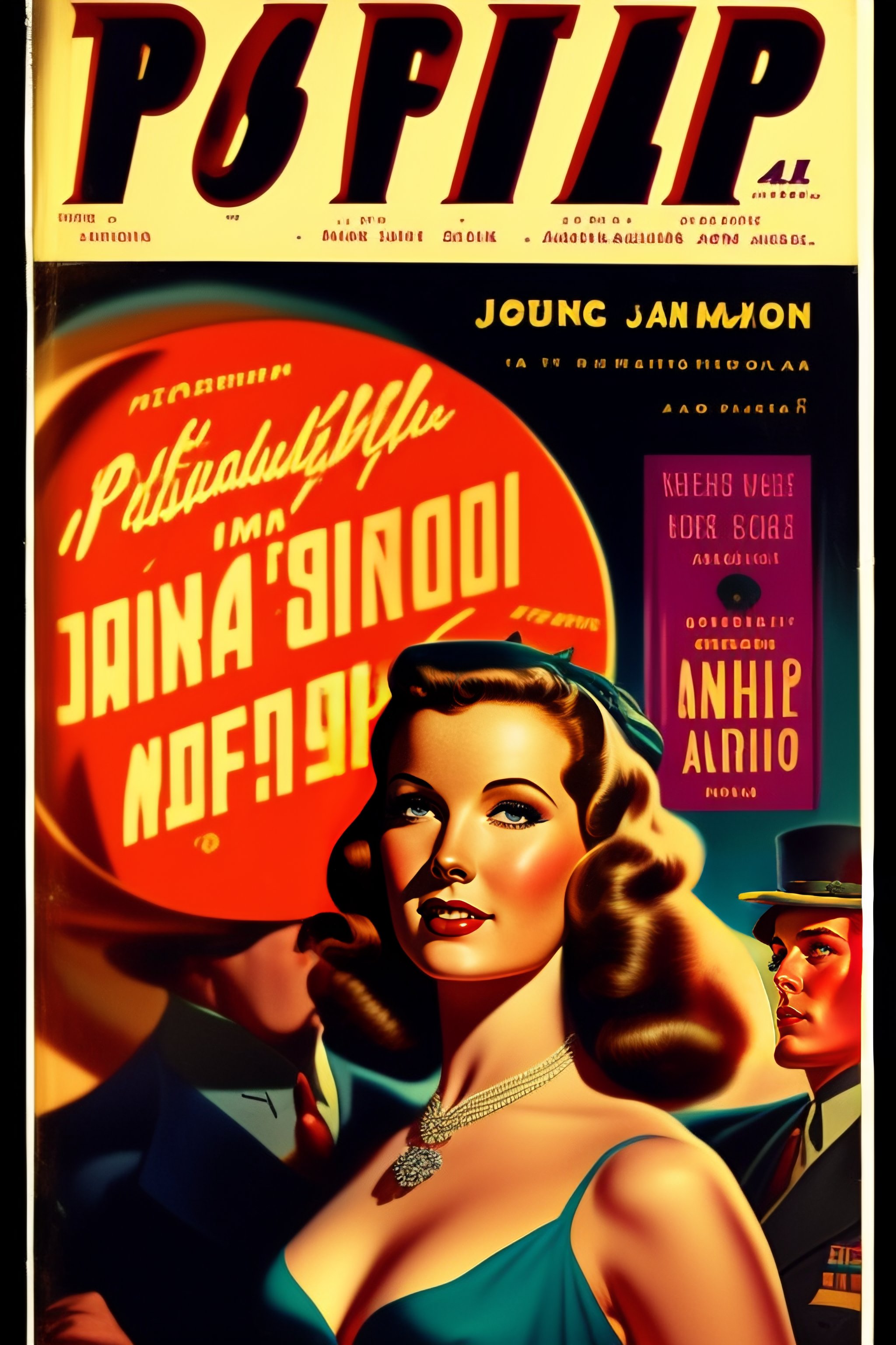 Lexica - 1940's Pulp magazine cover