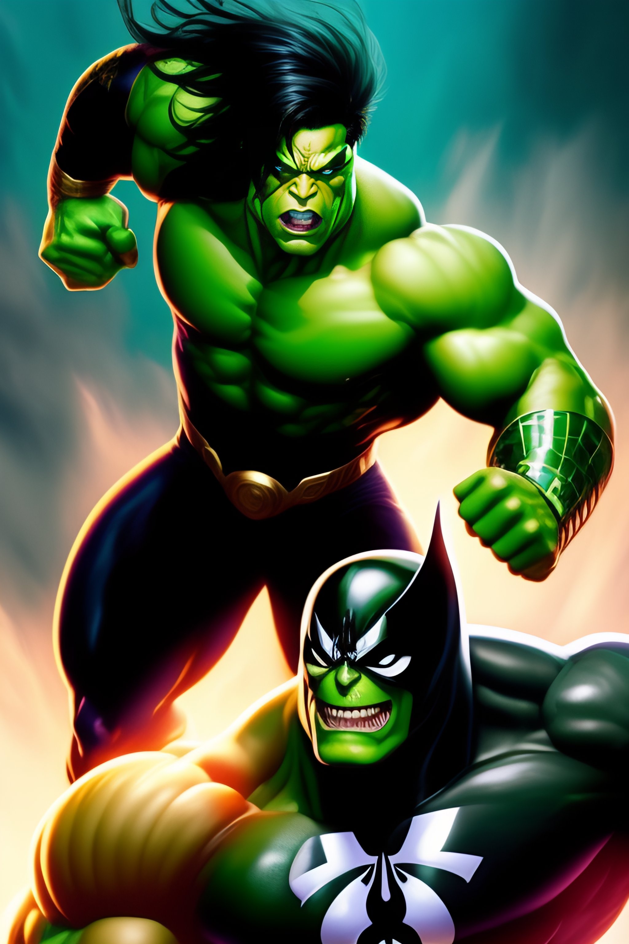 Marvel Venom Vs Hulk