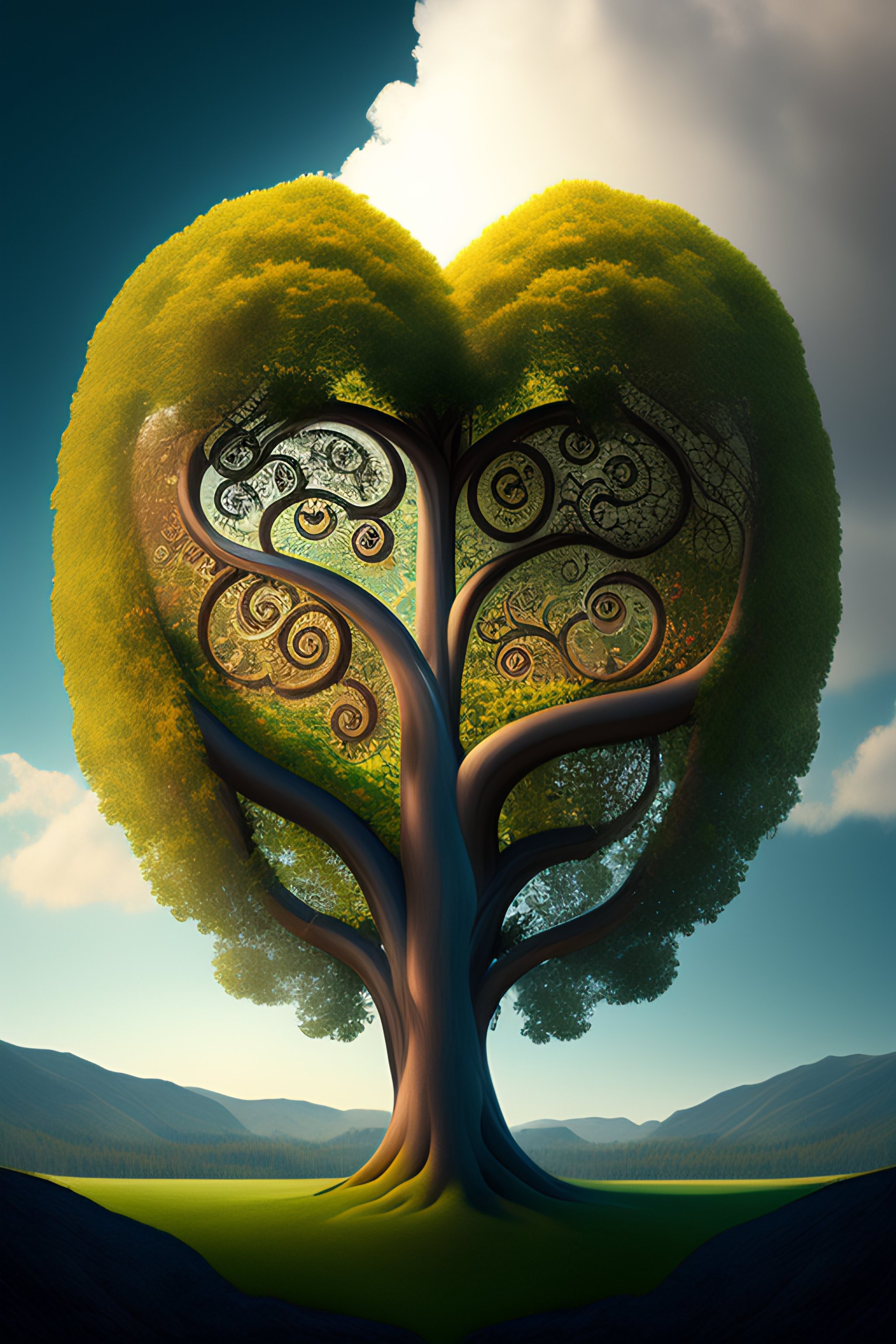 Lexica - Heart tree of life largge