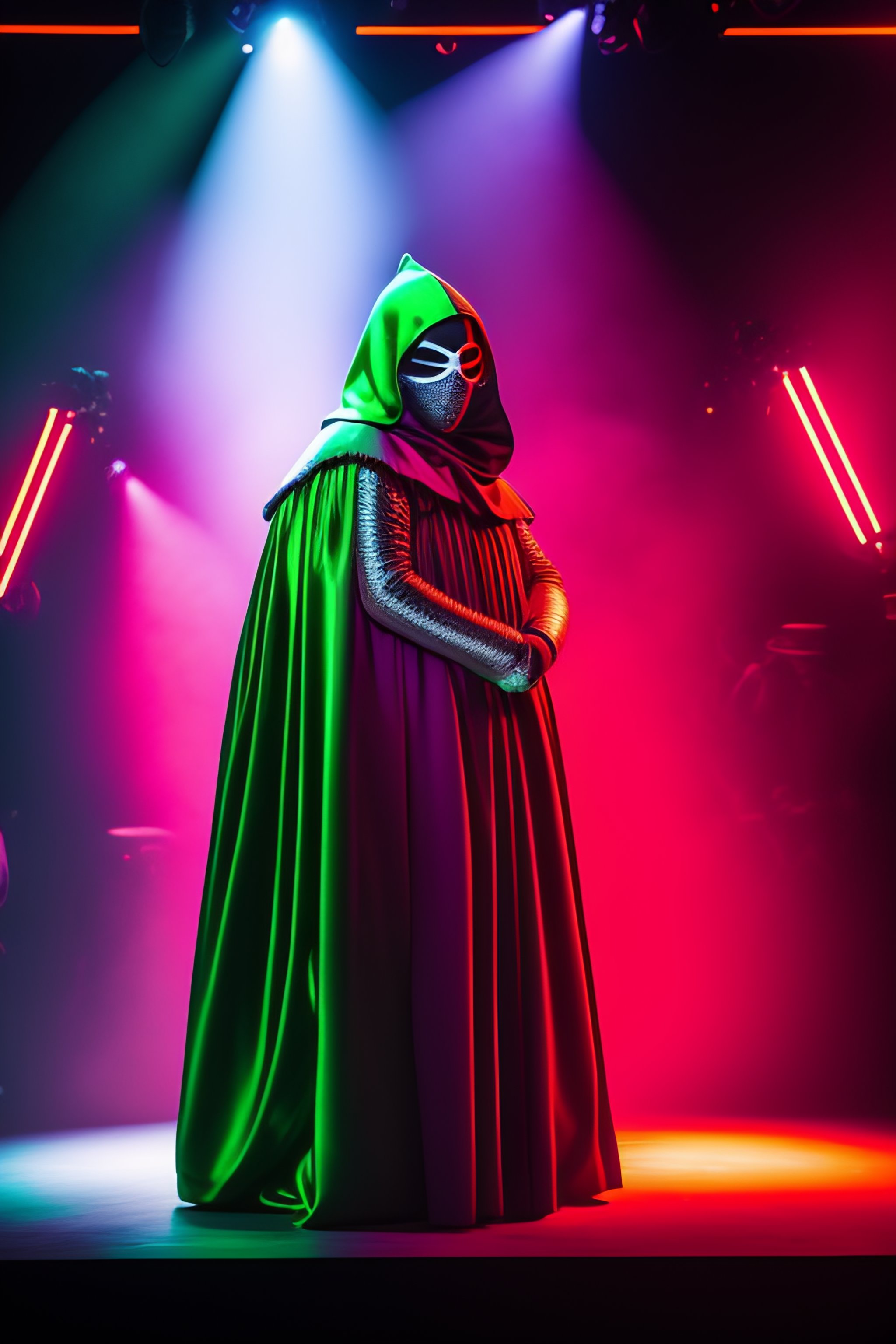 Lexica - The standup comedy comedian superhero masked by gottfried ...