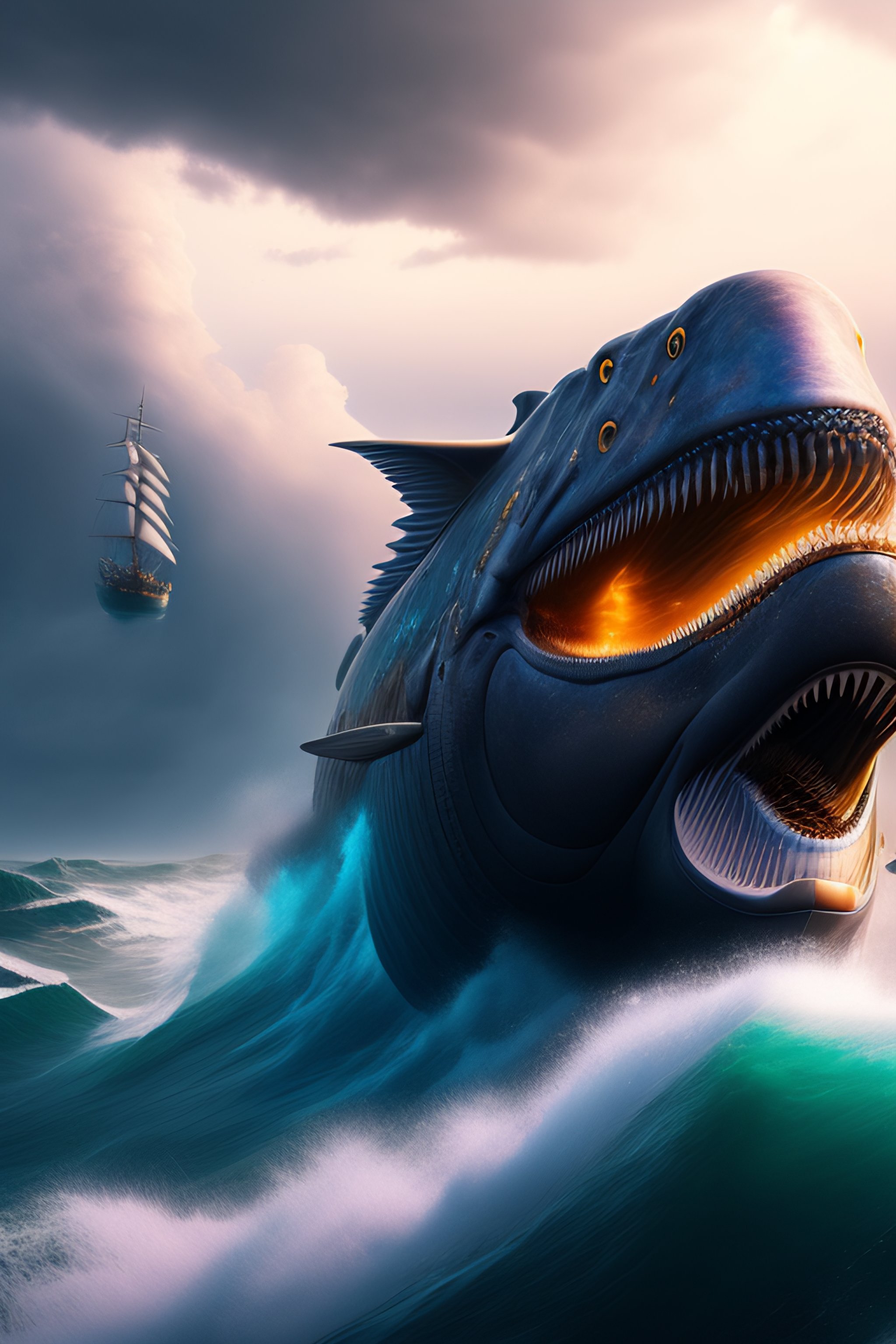 Leviathan Sea Monster