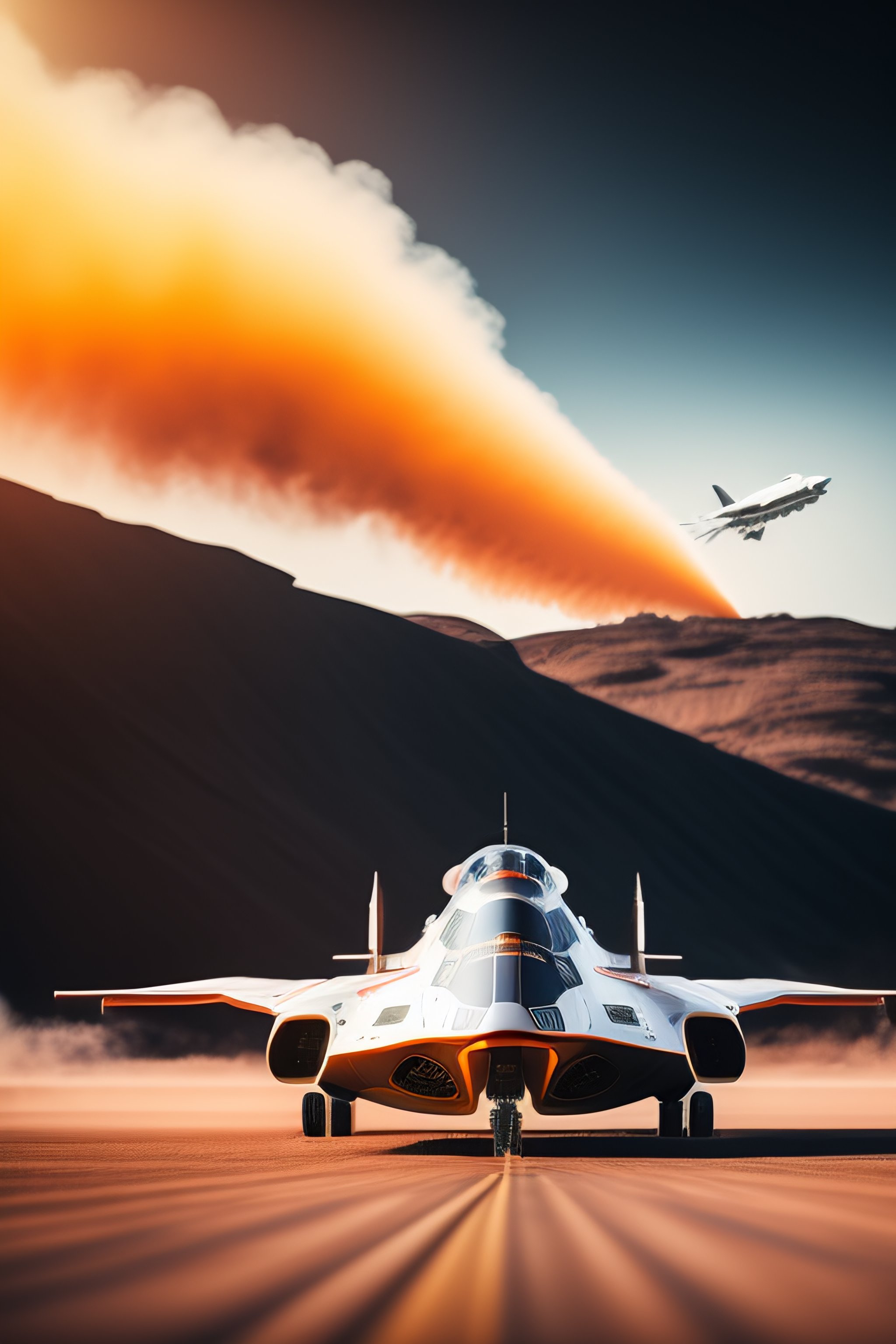 Lexica - 50mm Photograph of nasa starship designed by Lamborghini ...