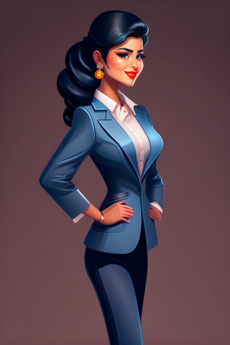 Lexica - A beautiful Indian lady anchor with no emotions standing ...