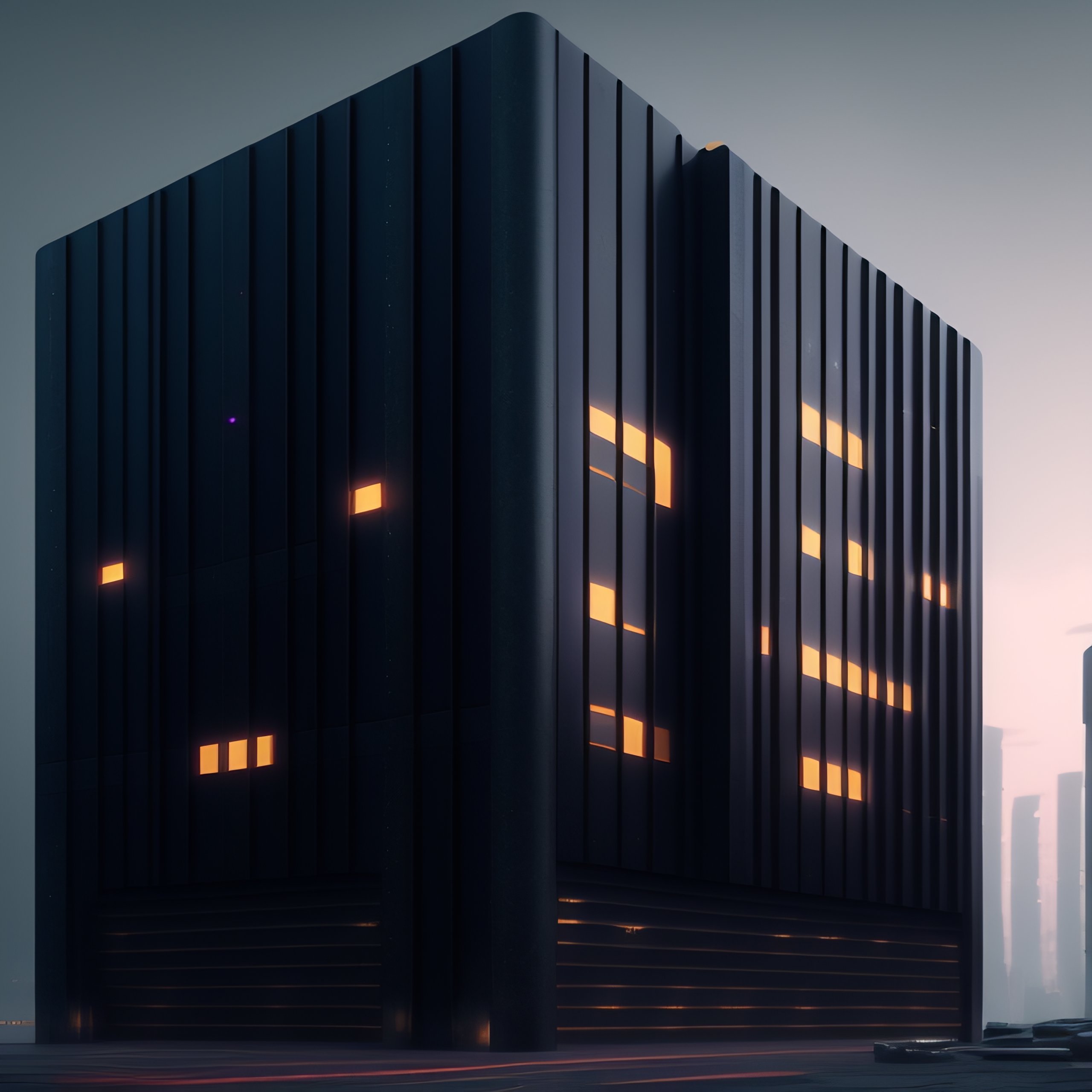 Lexica - Cyberpunk building texture, dark and mysterious, very detailed ...