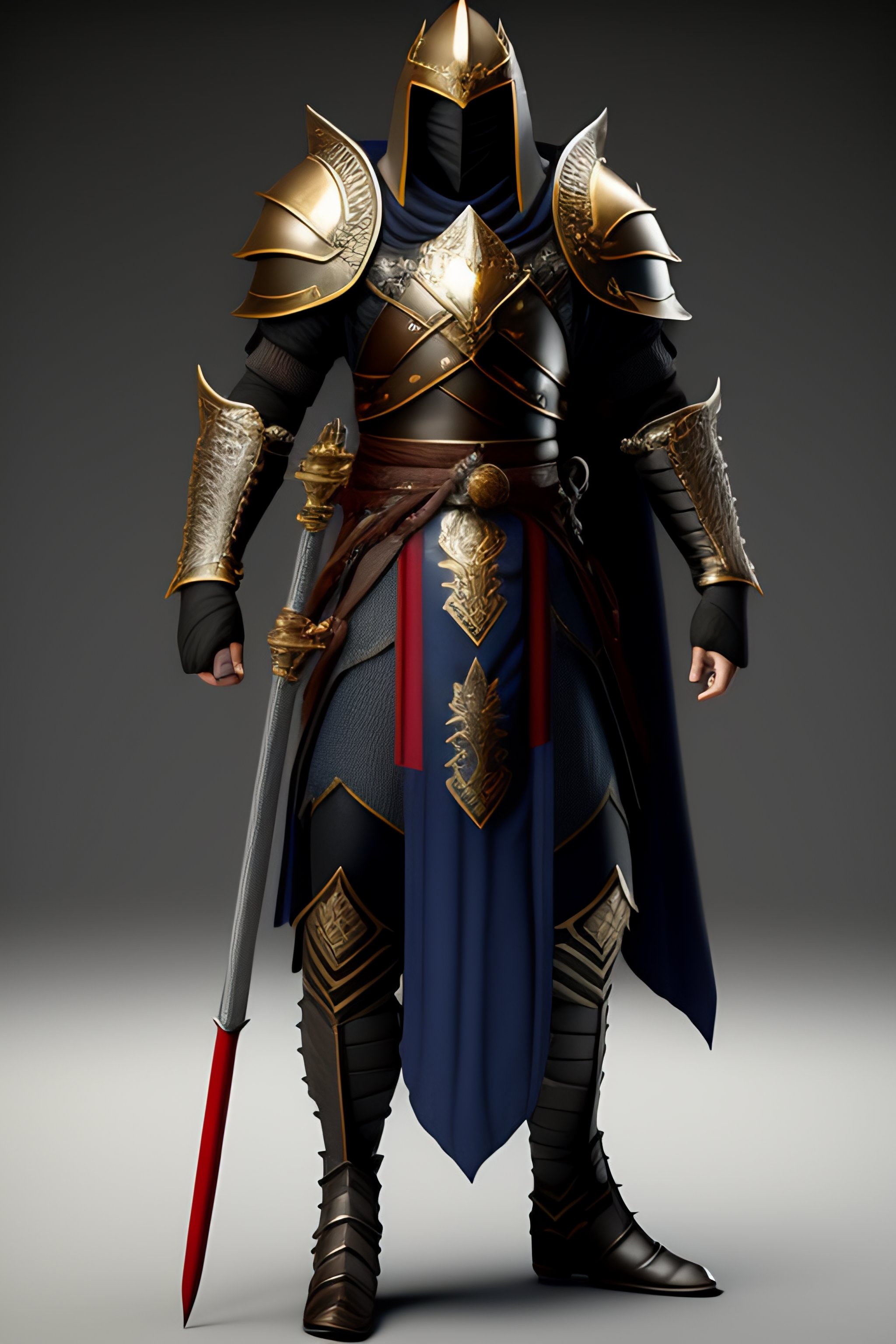 Lexica - Dark souls style armor with stone and fire accents. ultra ...