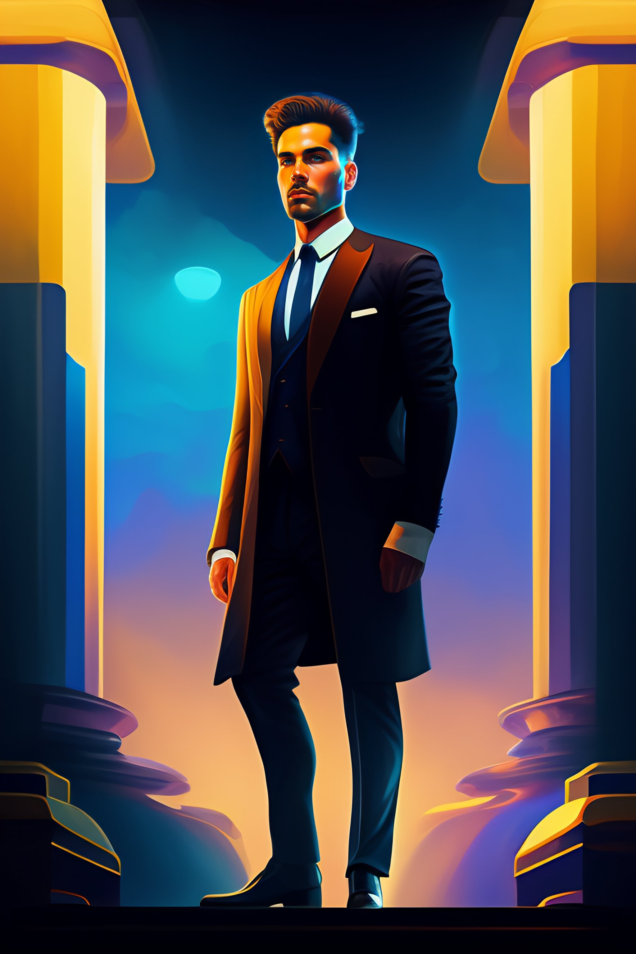 Lexica - Full-length masterpiece full body emotional portrait of ...