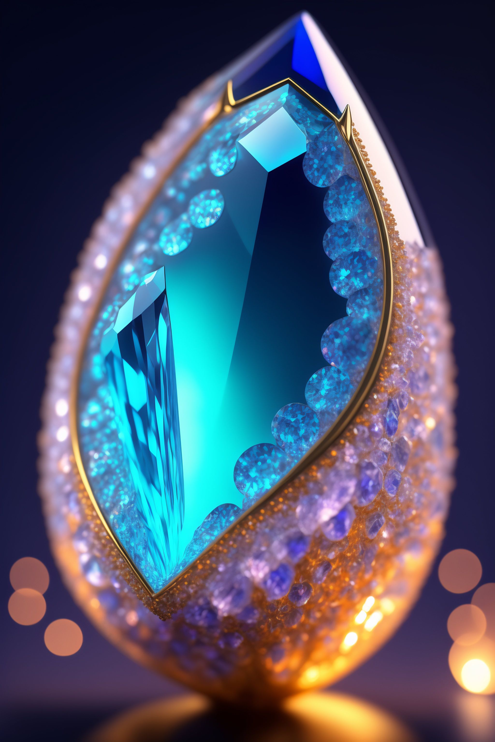 Lexica - Very beautiful crystalline hands carved from crystals and ...