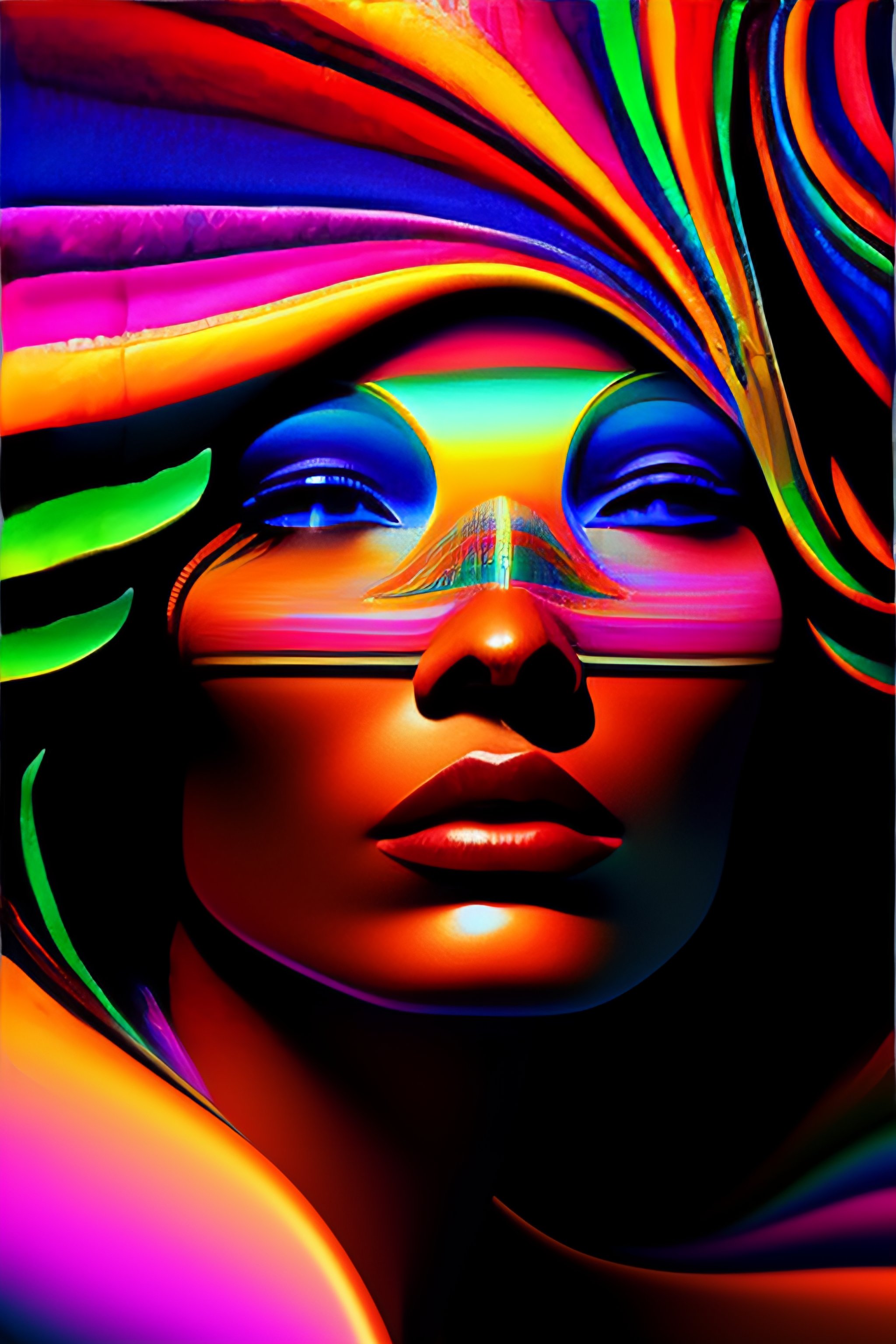 Lexica - The most psychedelic scene imaginable, intricate, art by Alex ...