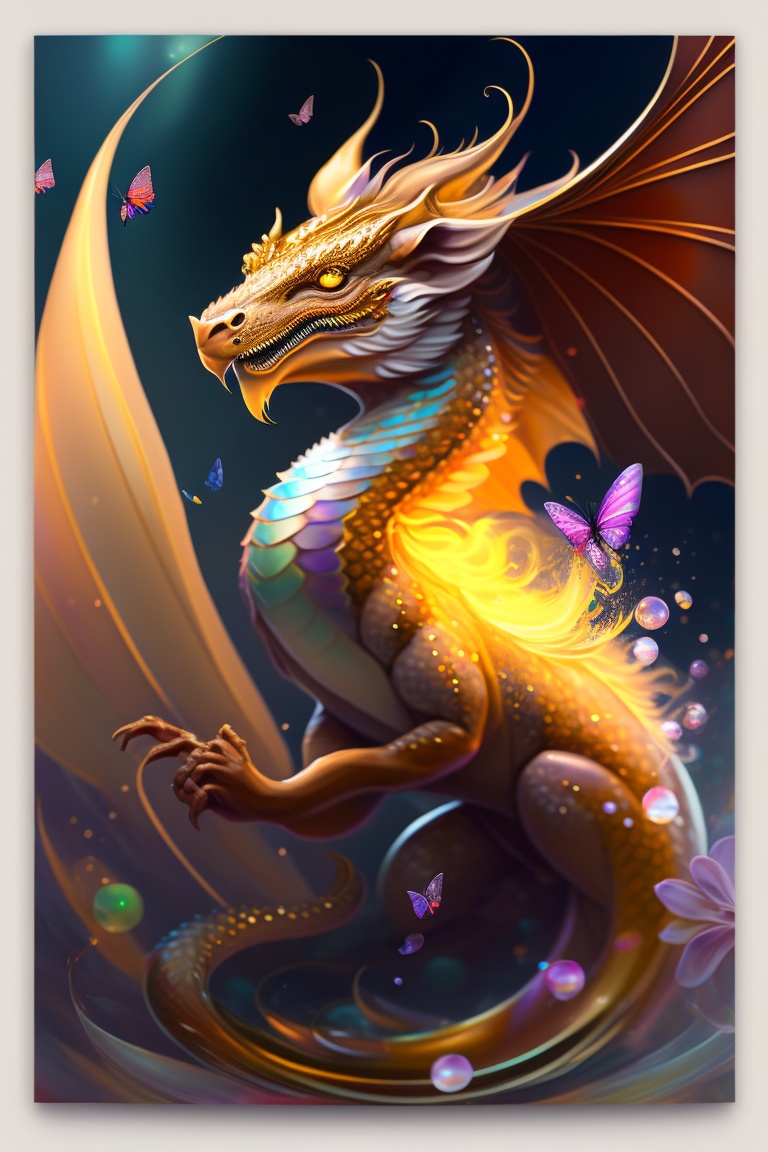 Lexica - ((Dragon ))plash art, luminism, fantasy acrylic, digital ...