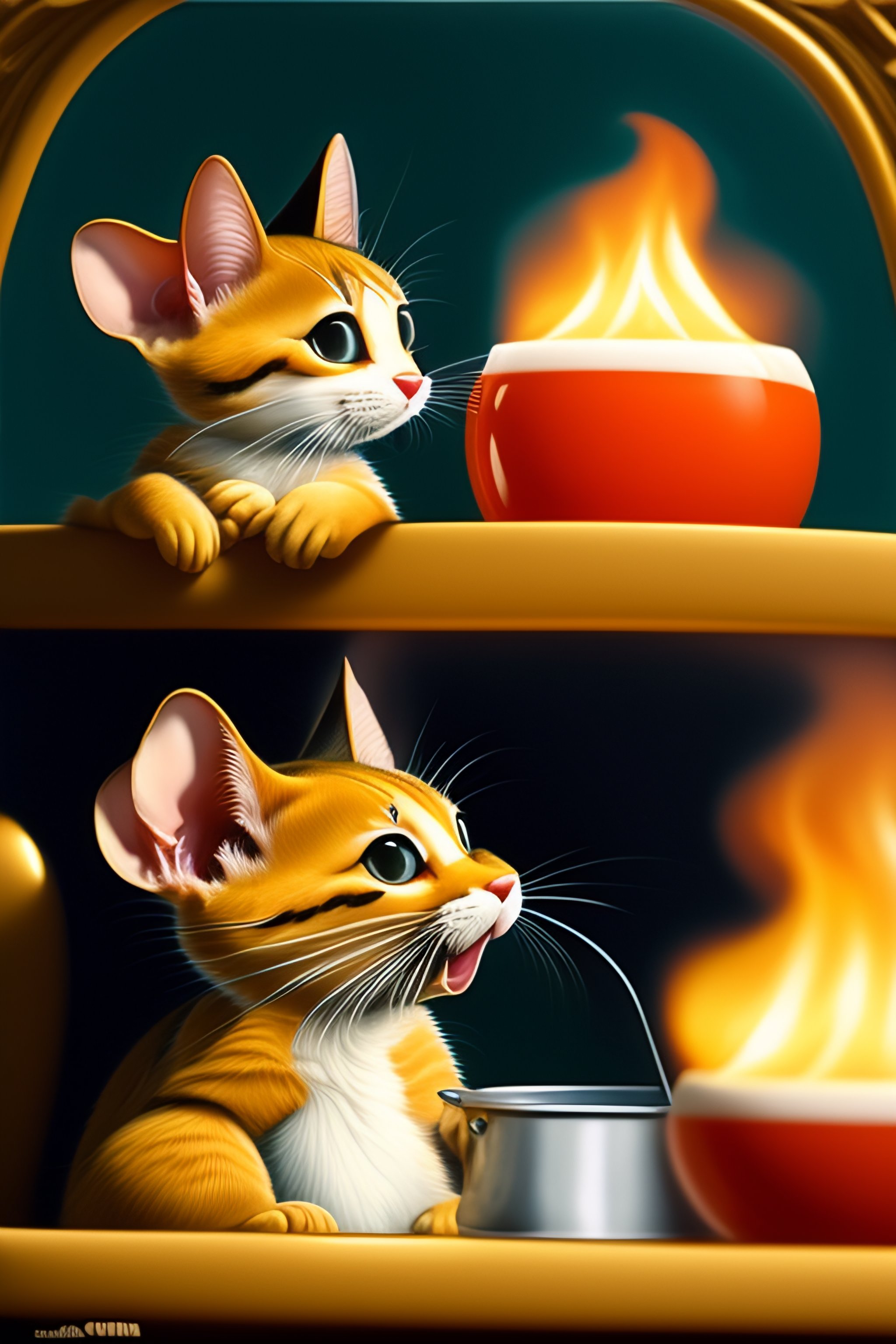 Lexica - Tom and jerry smoking