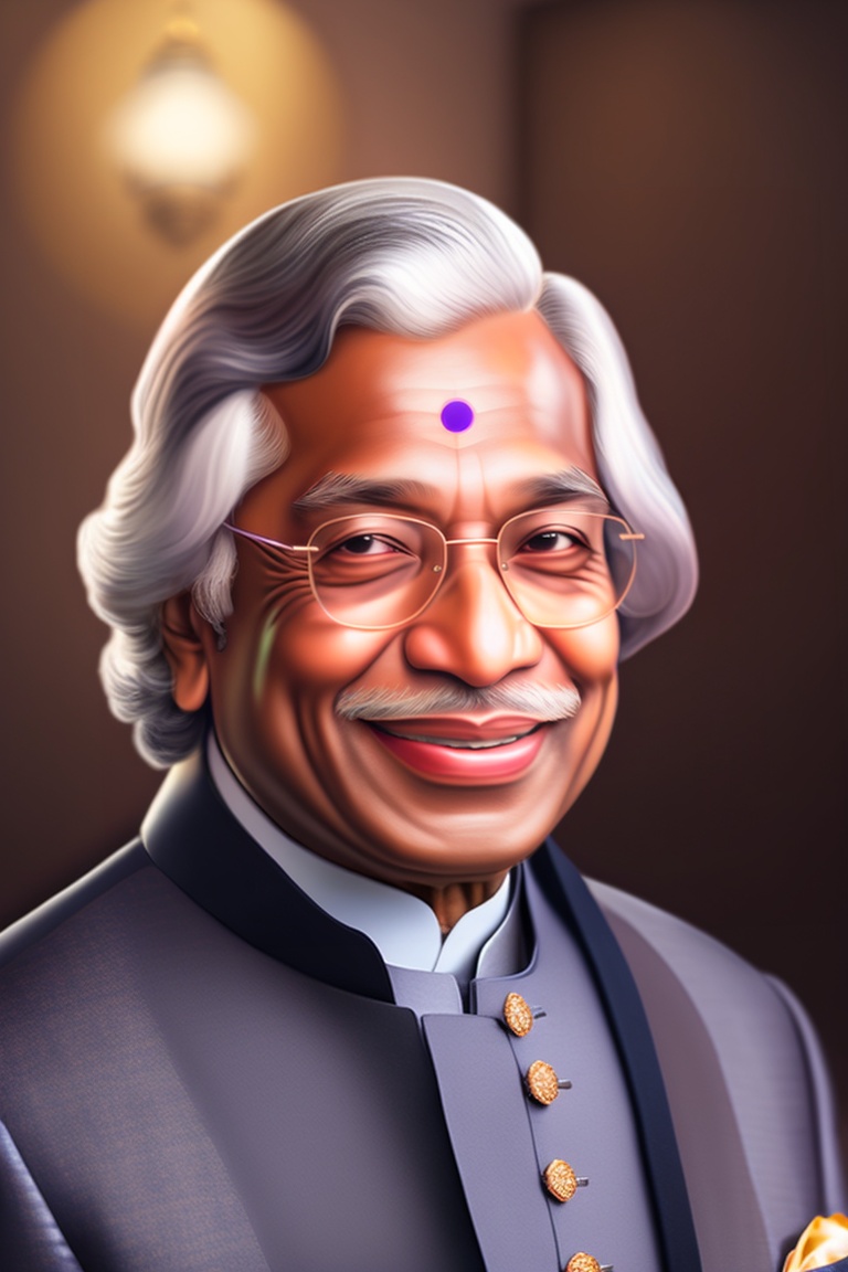 Lexica - APJ Abdul Kalam, dressed in his trademark simple attire ...