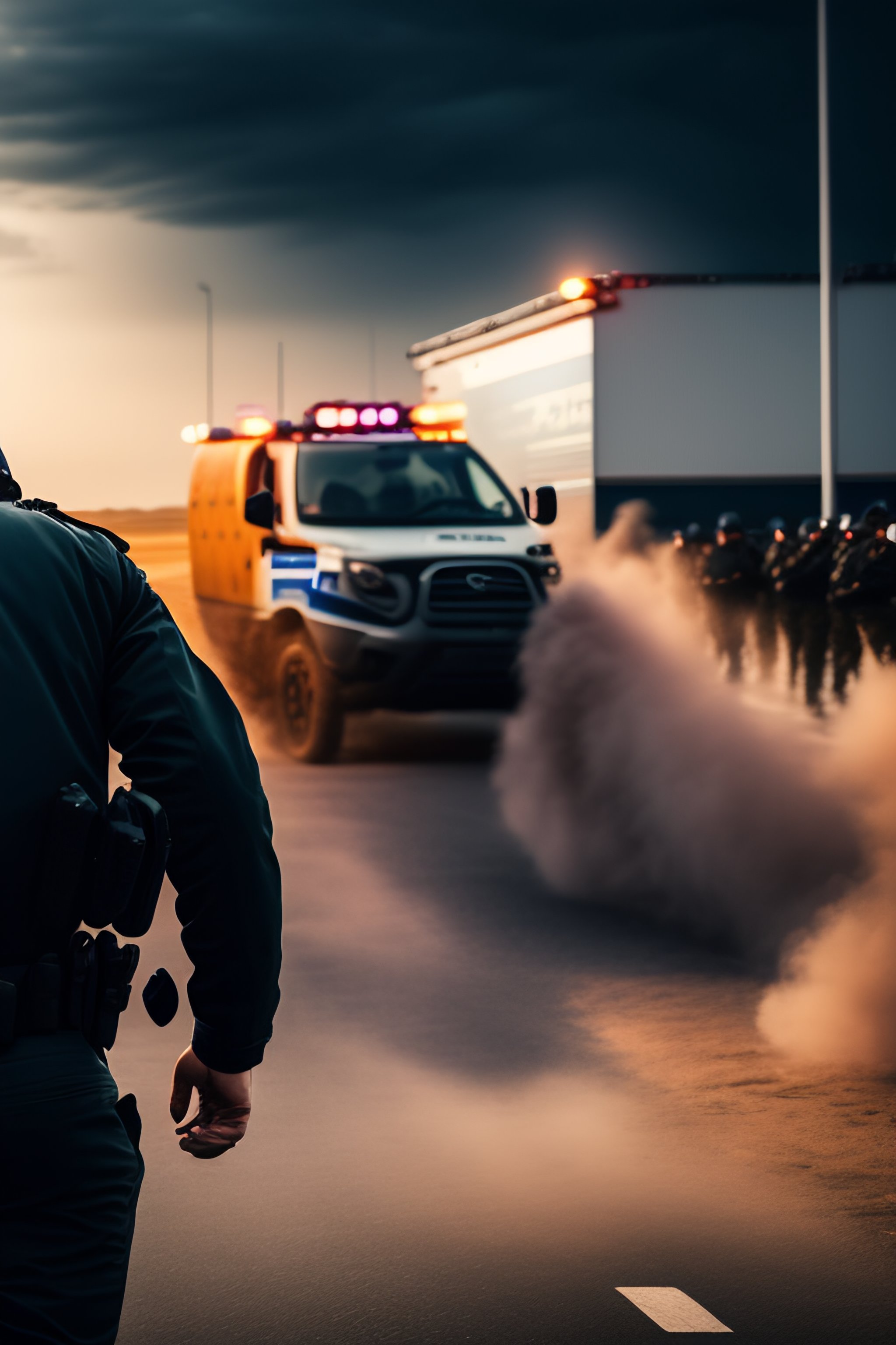 Lexica - Man running from police