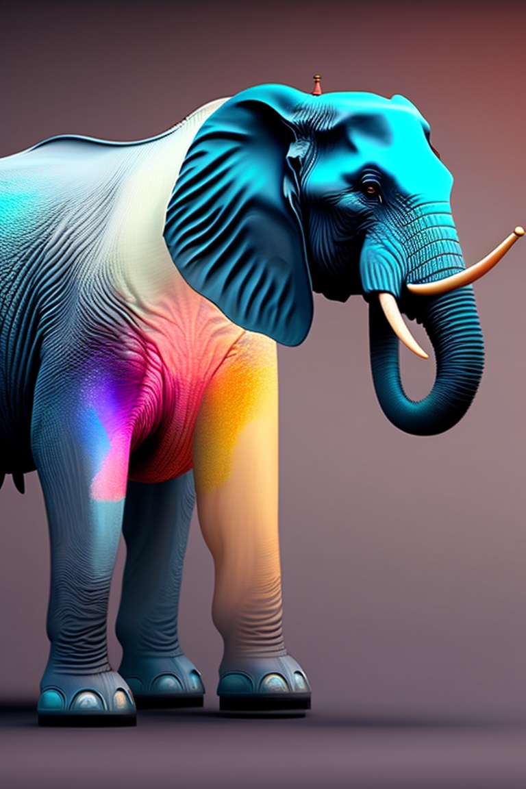 Lexica - Half human and half elephant body